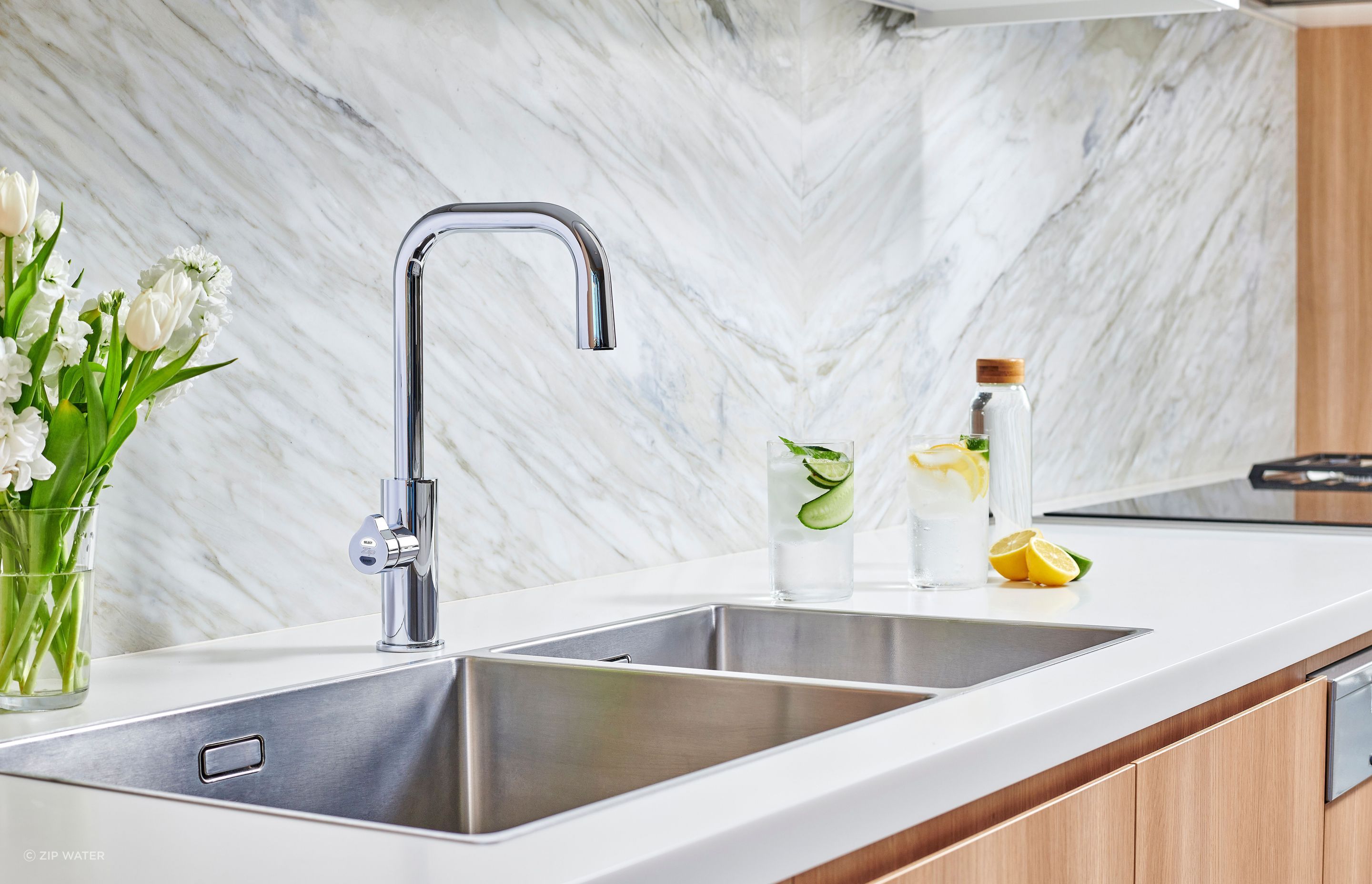 Tech-savvy tapware: warm up indoors with the latest in kitchen innovations