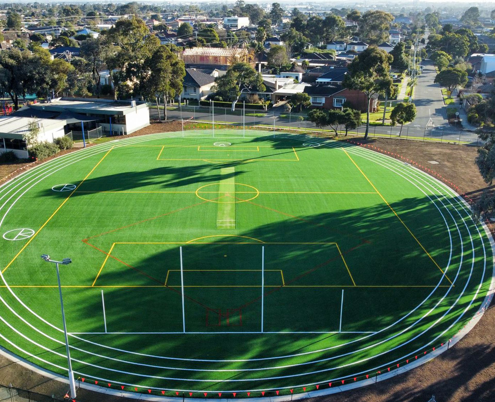 synthetic playing surface