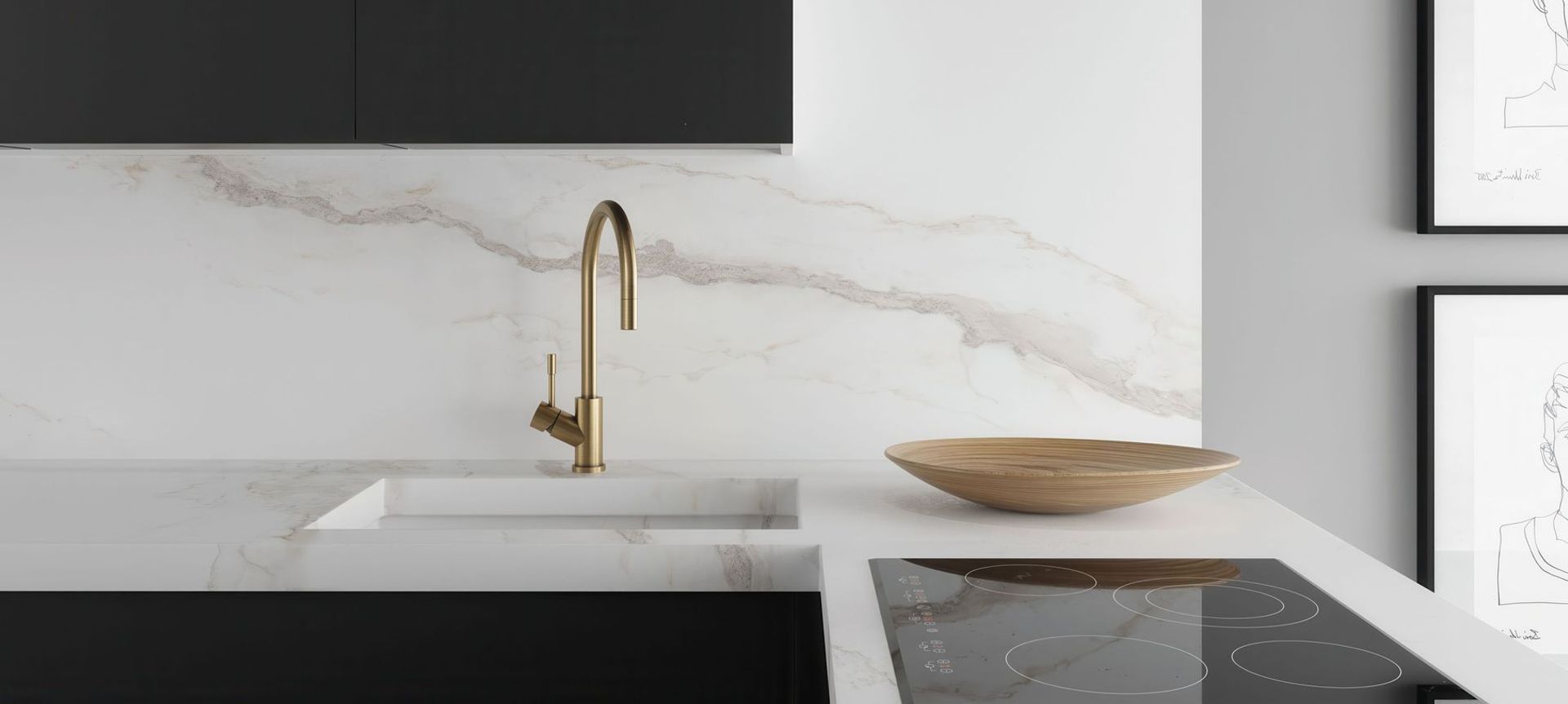 Make Your Kitchen Pop with Porcelain Splashbacks from Slimtop Porcelain ...