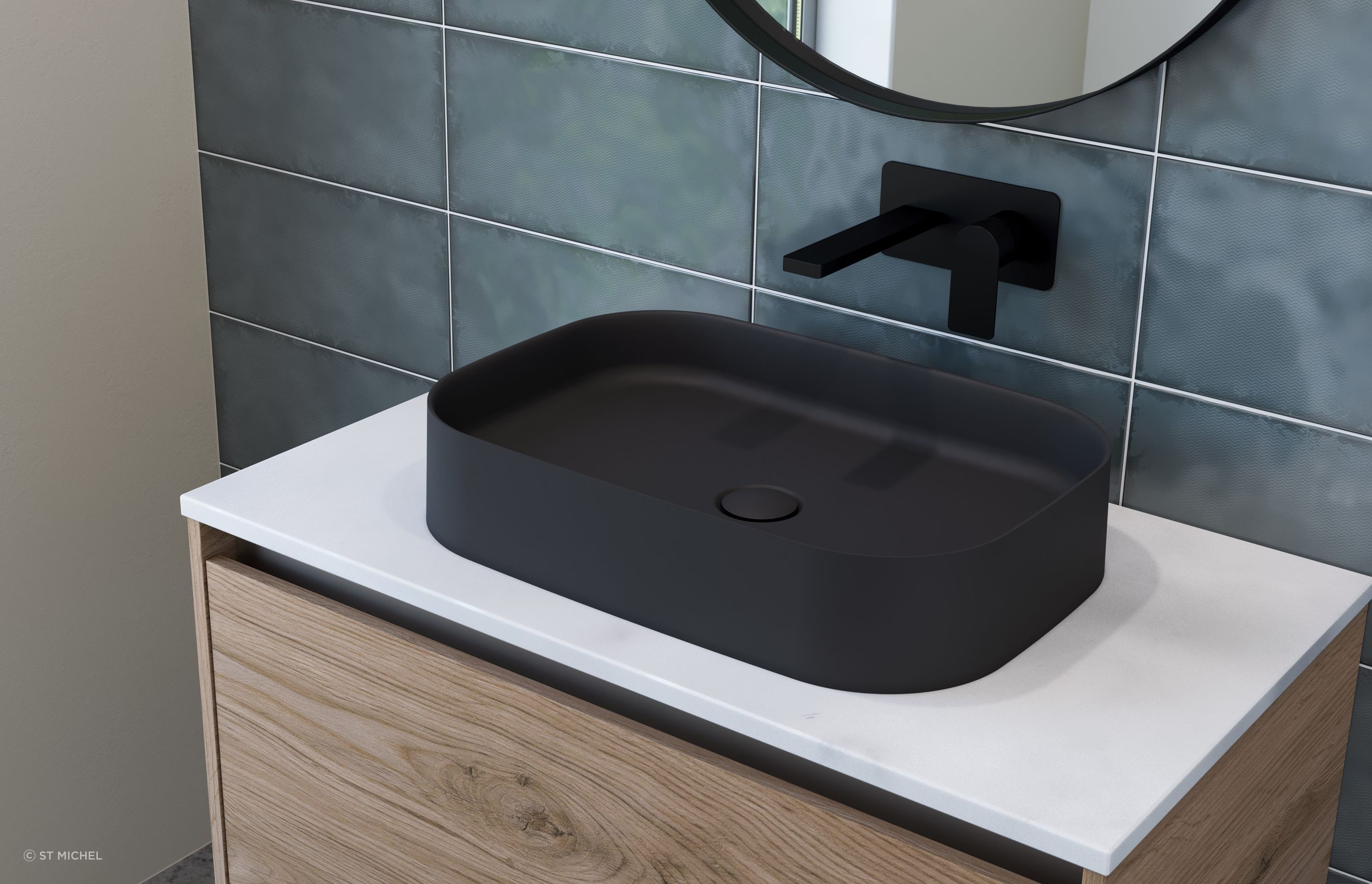 9 black bathroom basins for bold bathroom designs