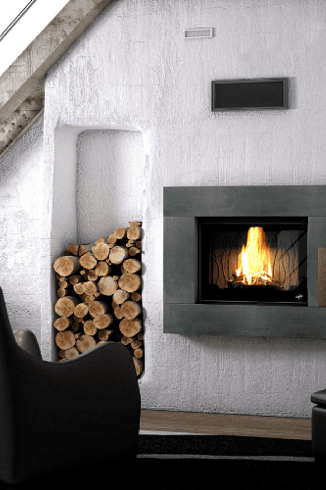 Seguin Wood Fireplaces: A French Flame