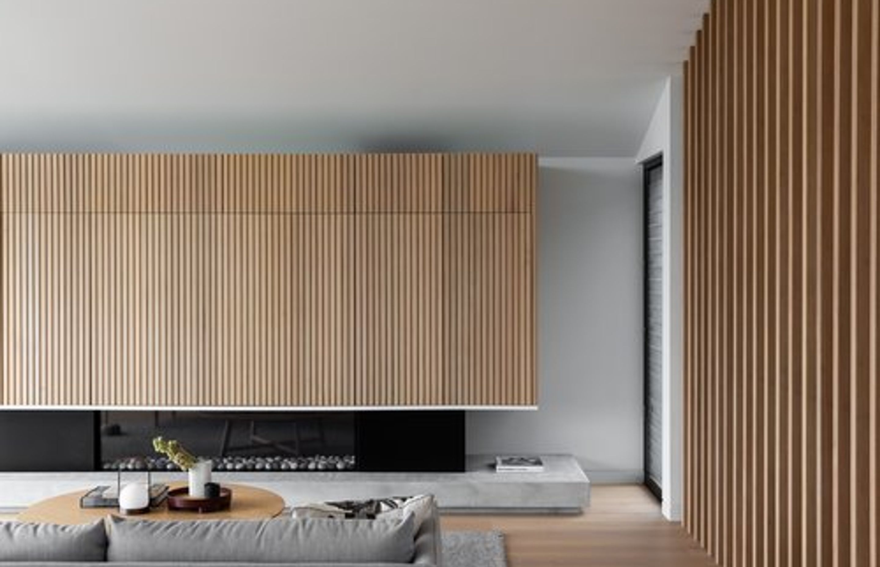 A muted family home designed to foster a sense of tranquillity and calm