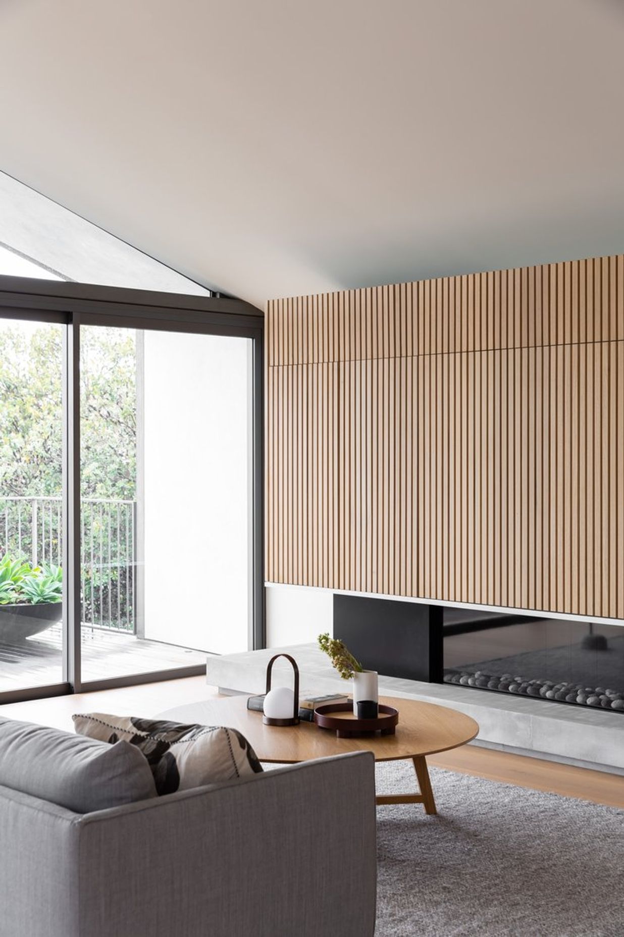 A muted family home designed to foster a sense of tranquillity and calm