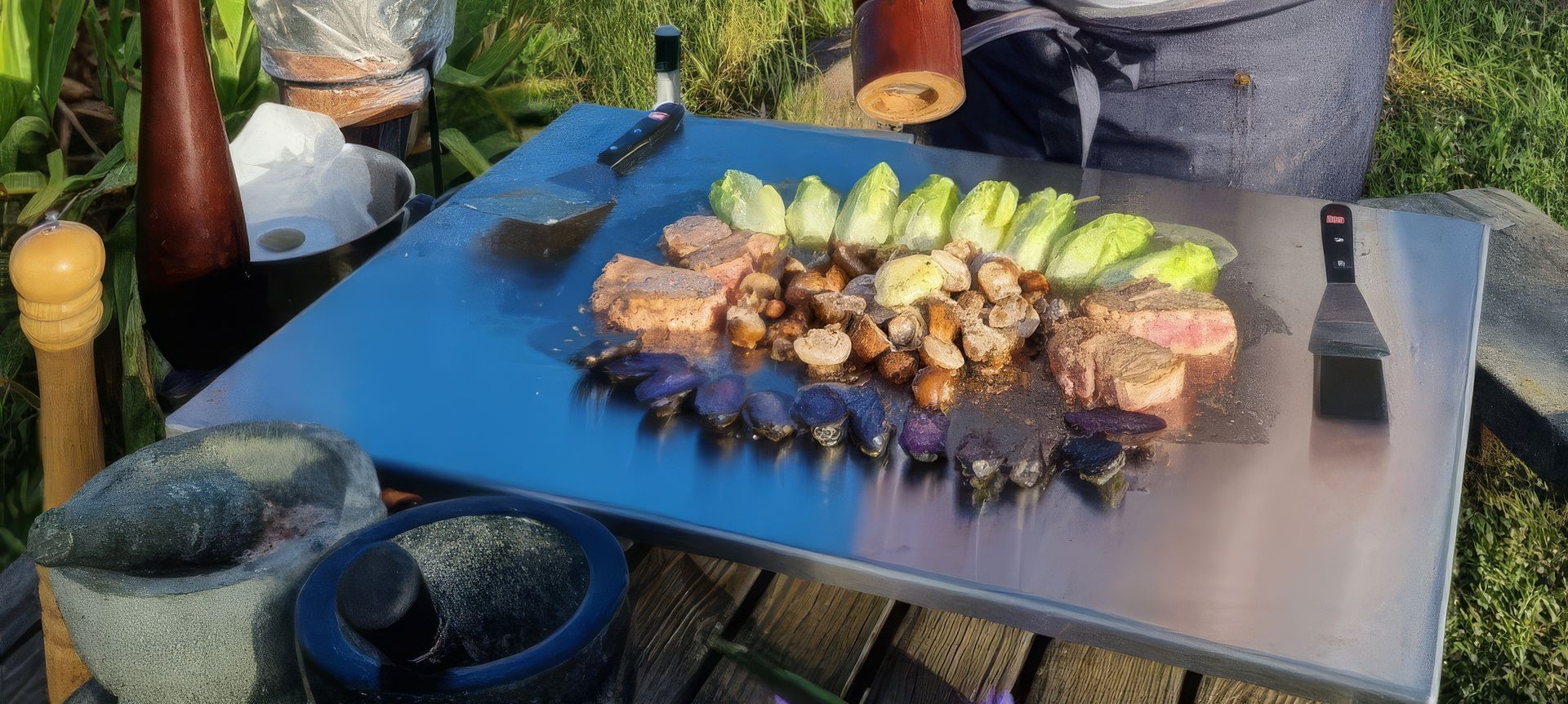 Spice Up Any Dinner Party With a Portable Teppanyaki Grill