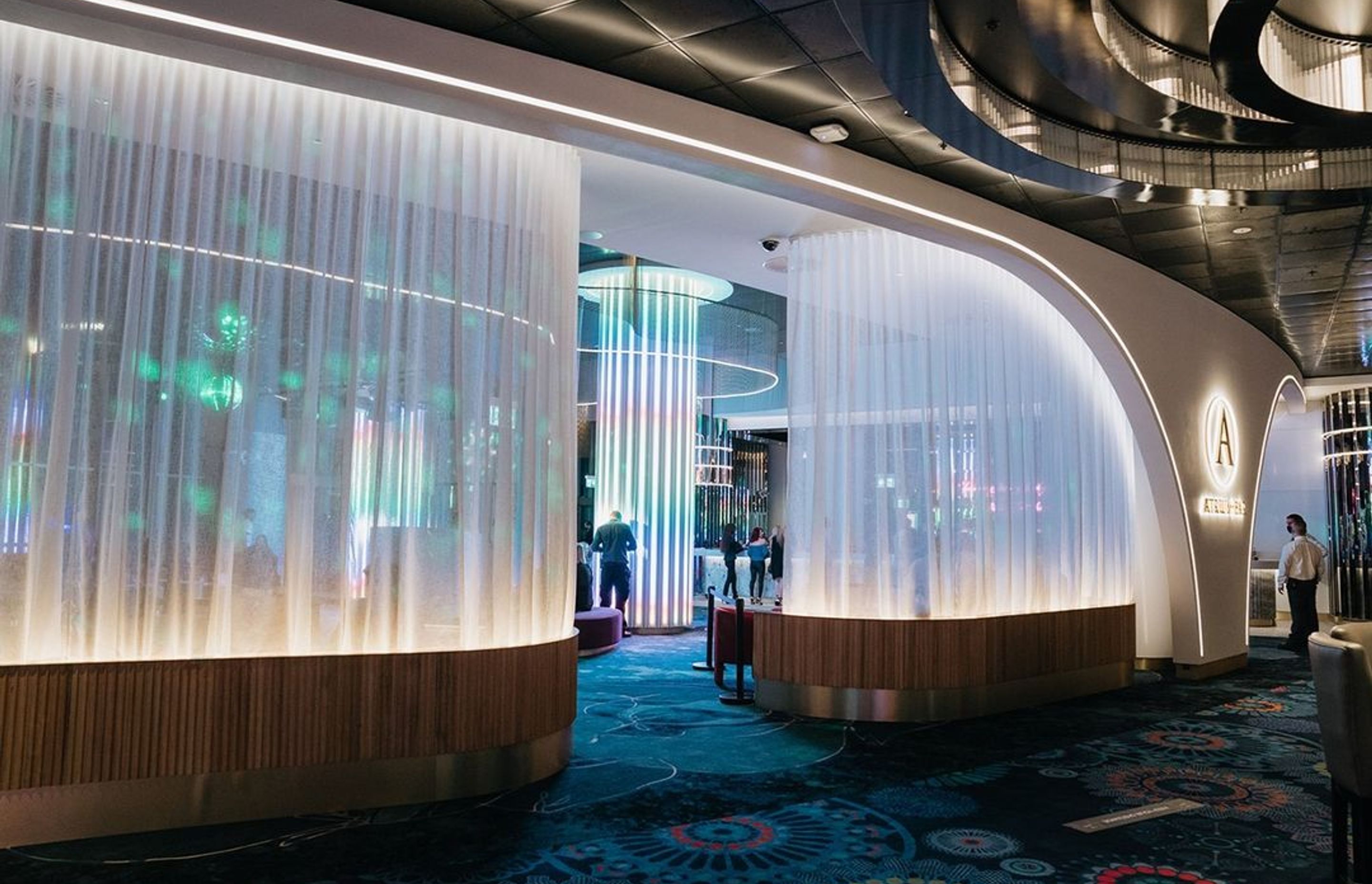 Atrium Bar - The Star Gold Coast by TecLED Architectural Lighting ...