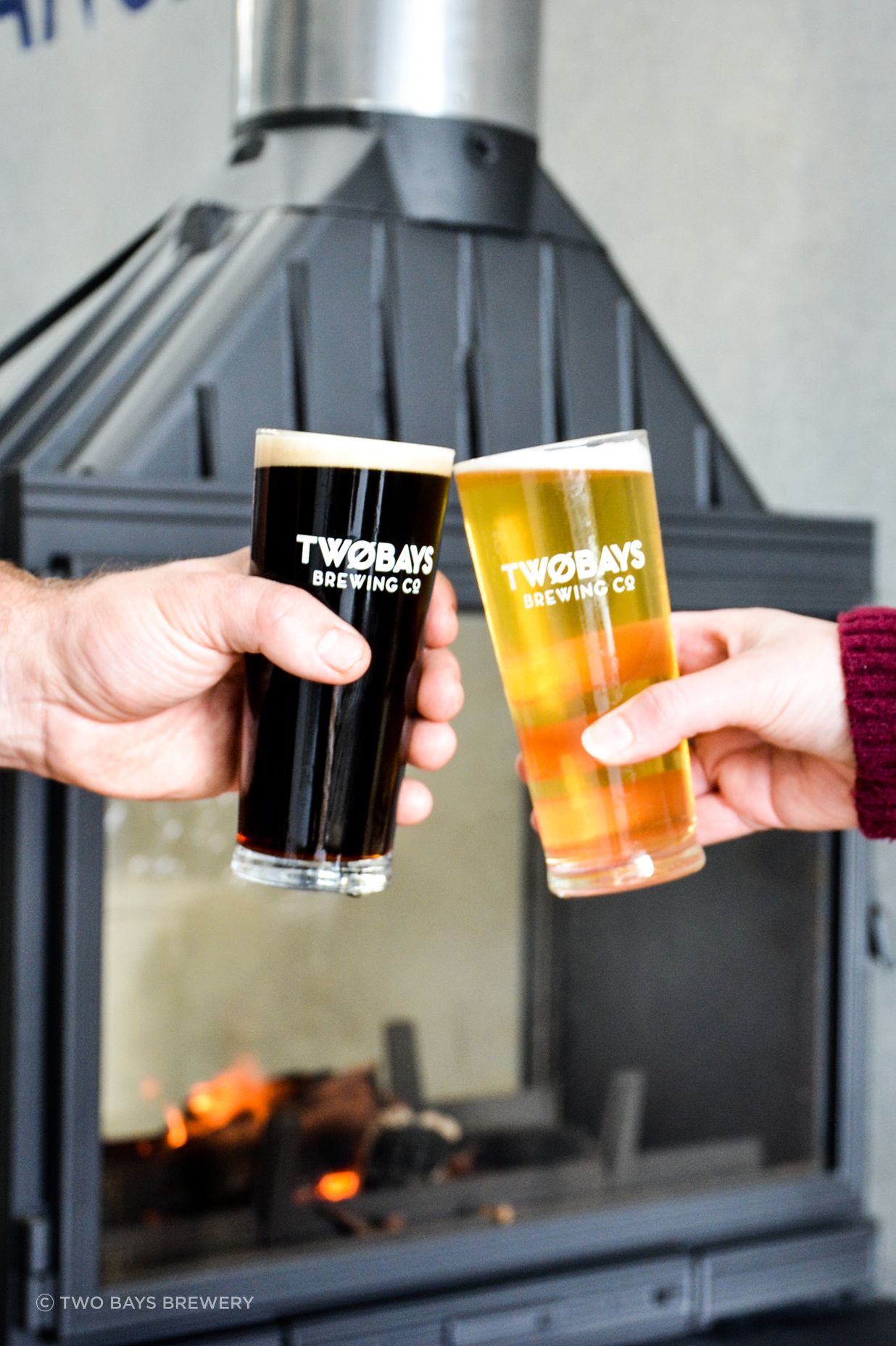 Two Bays Brewery by Sculpt Fireplace Collection | ArchiPro AU