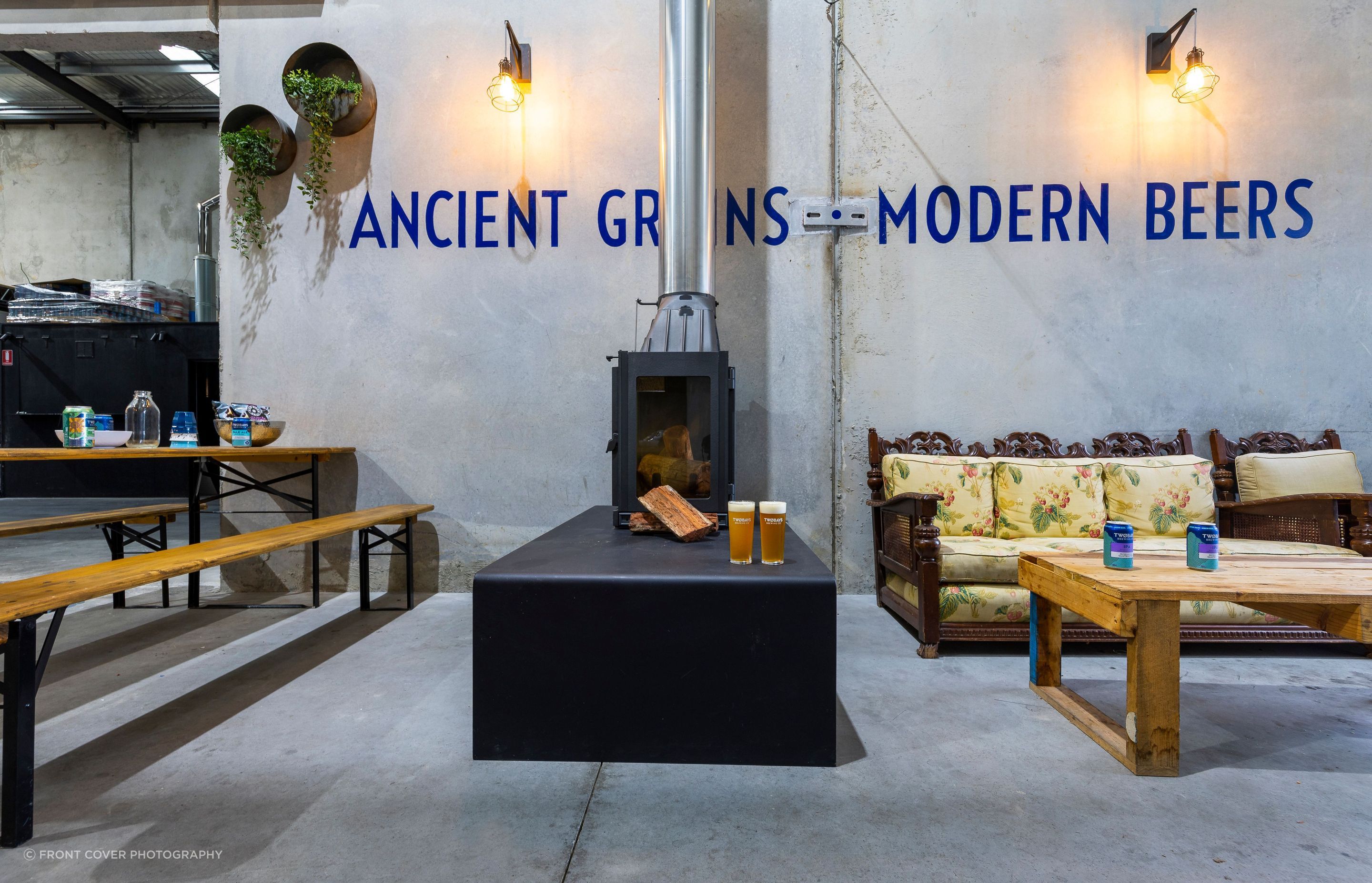 Two Bays Brewery by Sculpt Fireplace Collection | ArchiPro AU