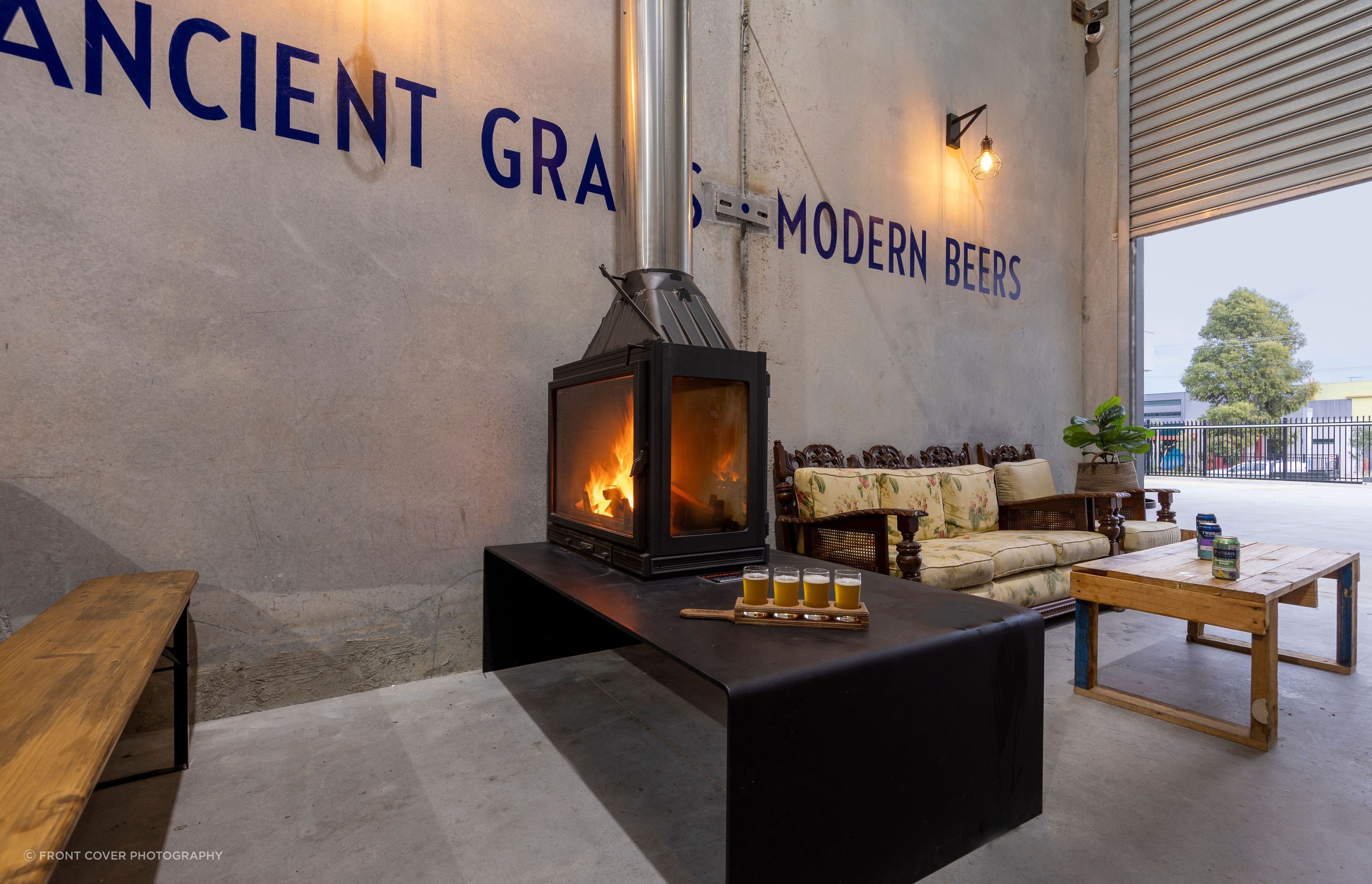 Two Bays Brewery by Sculpt Fireplace Collection | ArchiPro AU