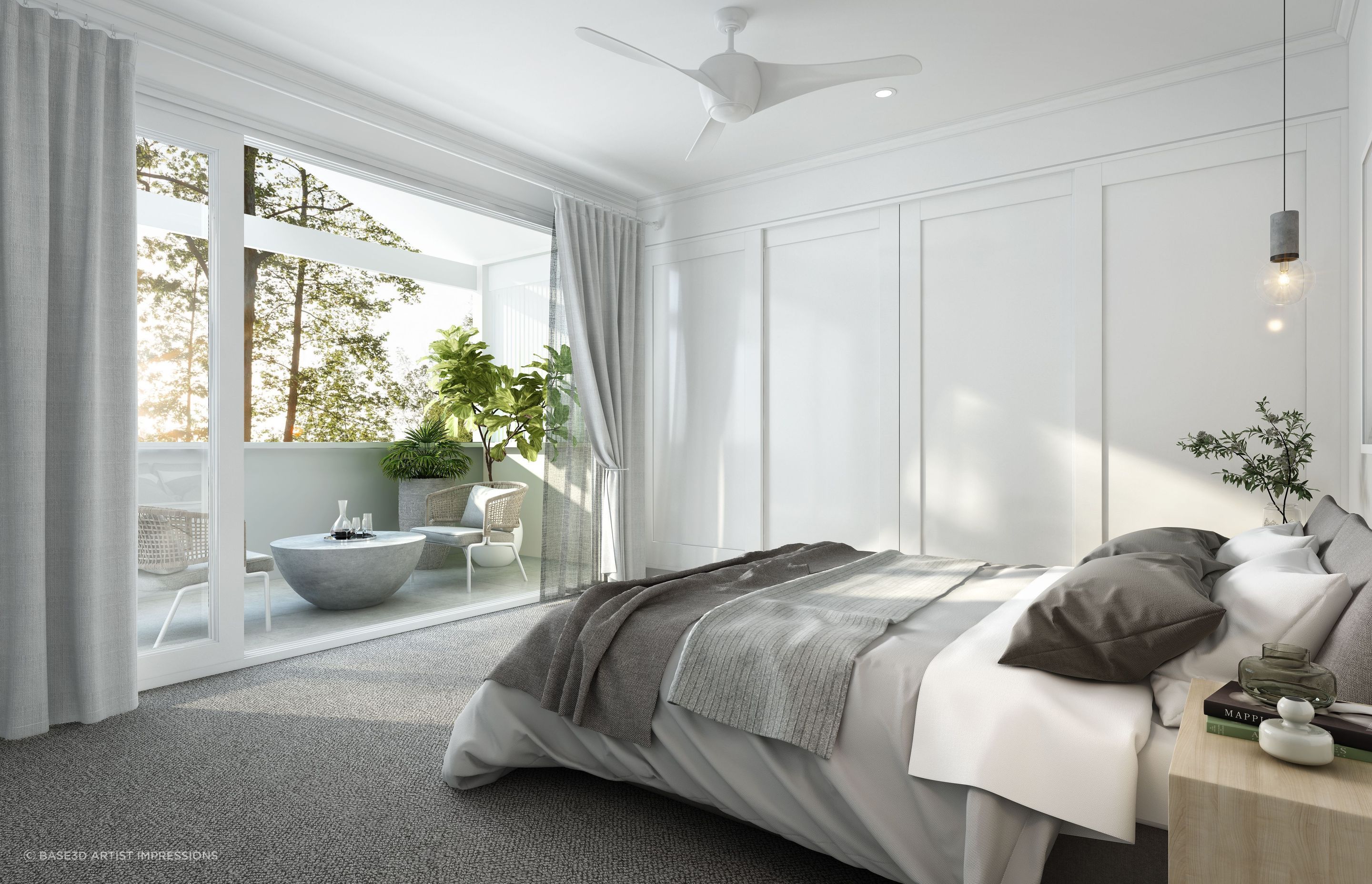Bedroom by BASE3D Artist Impressions | ArchiPro AU