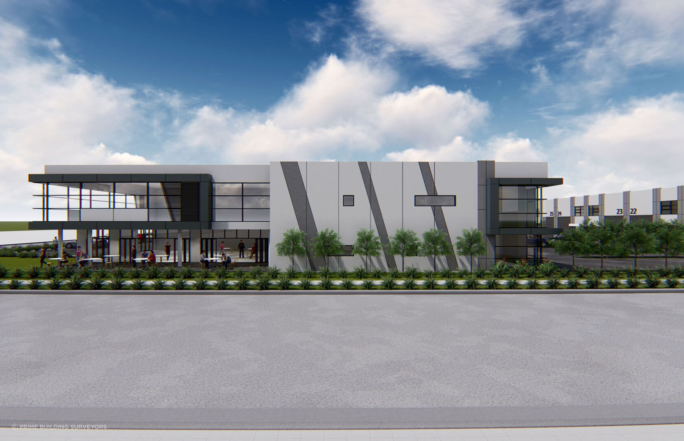Enterprise Business Park by Prime Building Surveyors | ArchiPro AU