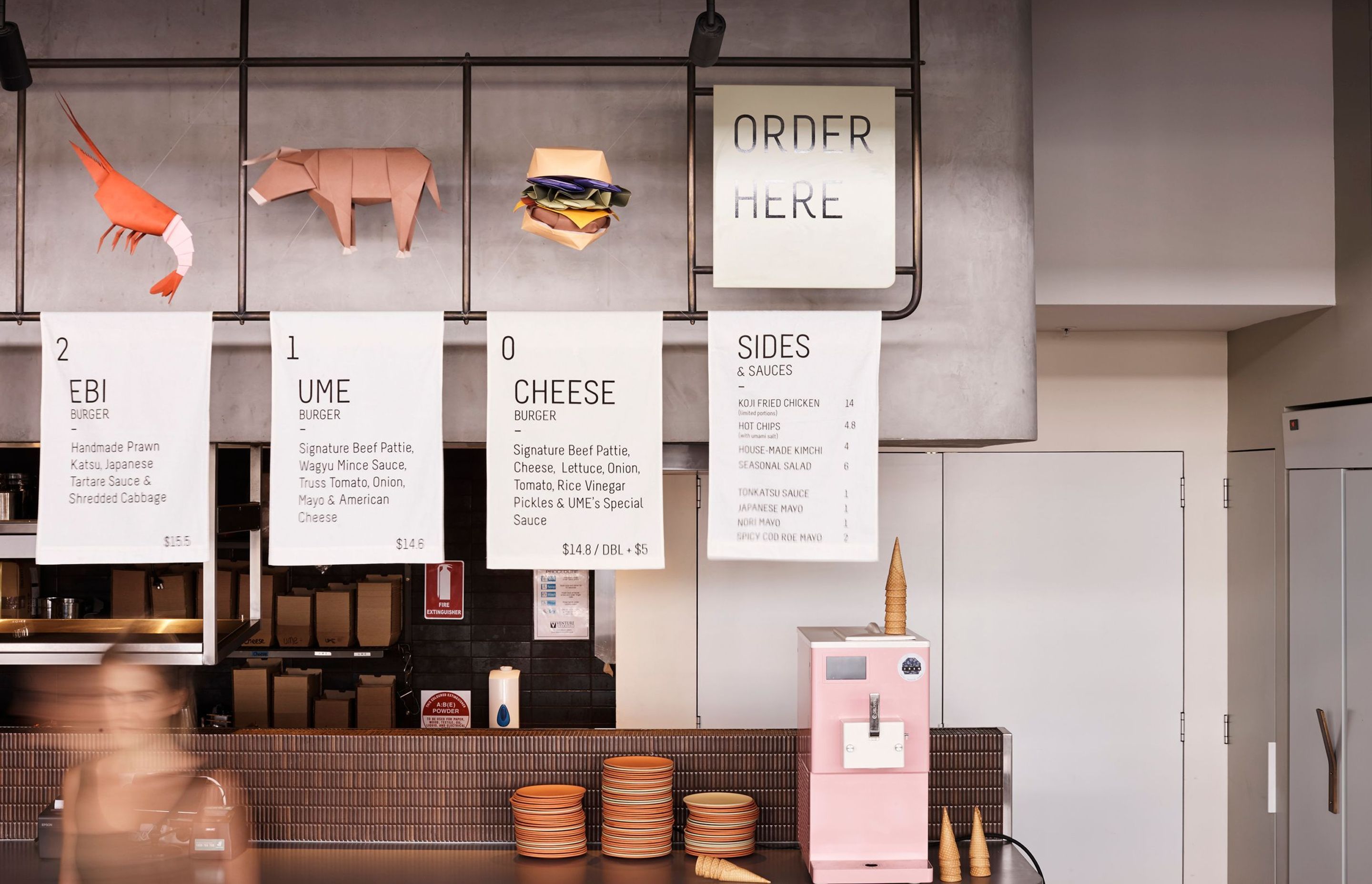 Ume Burger Barangaroo by YSG Studio | ArchiPro AU