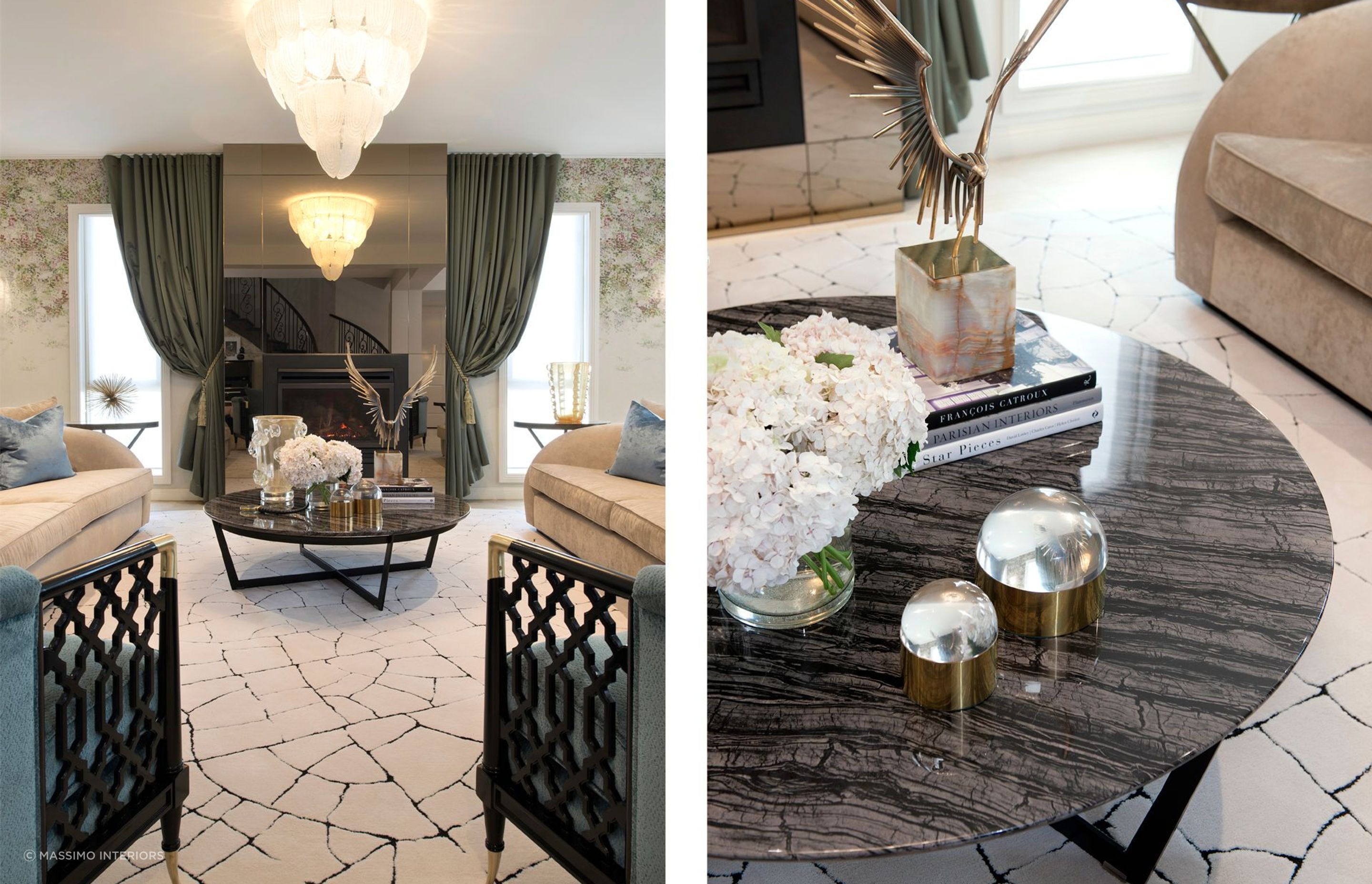 Sumptuous Salon by Massimo Interiors | ArchiPro AU