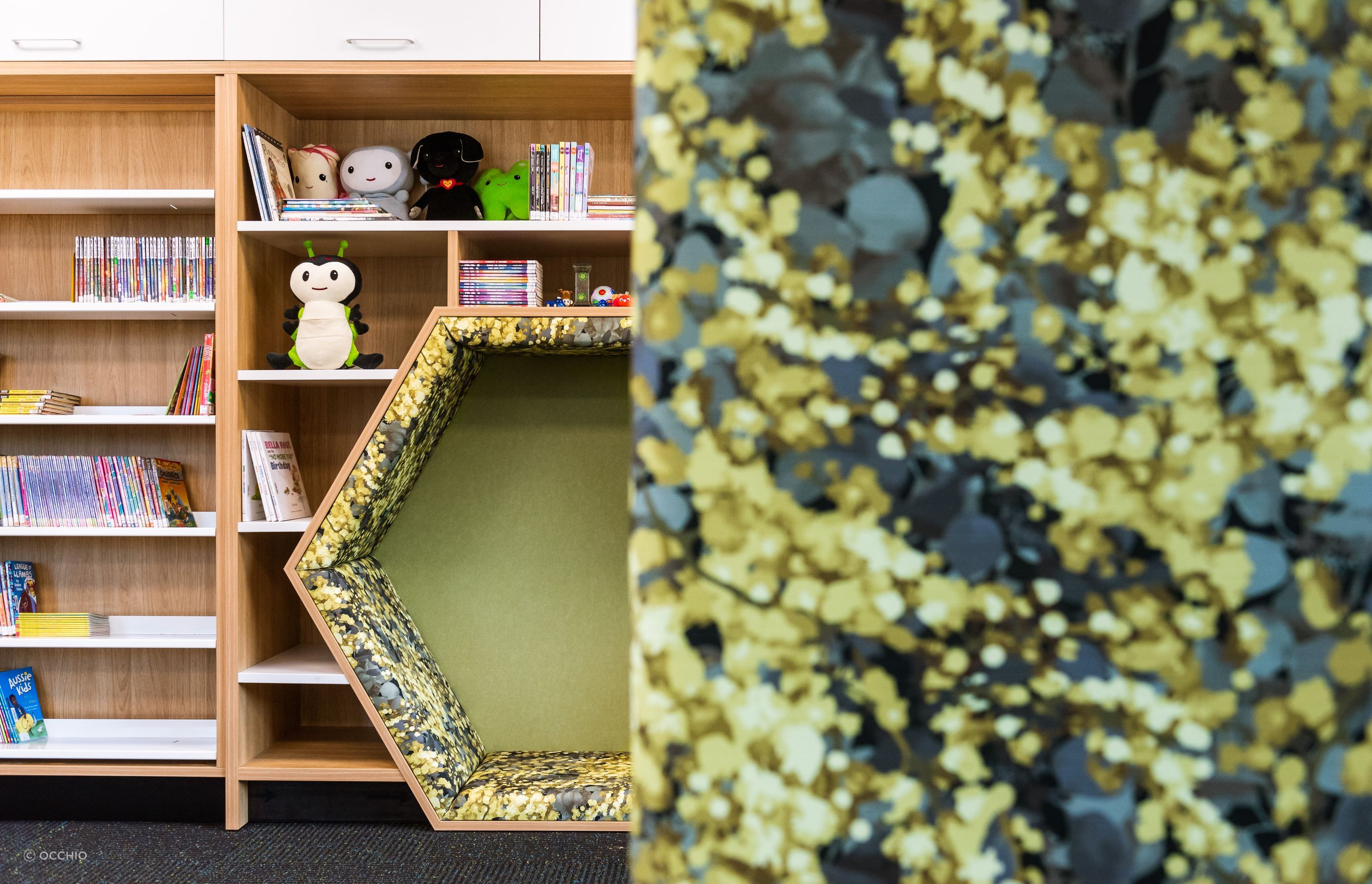 Primary School Library Area by Hosking Interior Design | ArchiPro AU