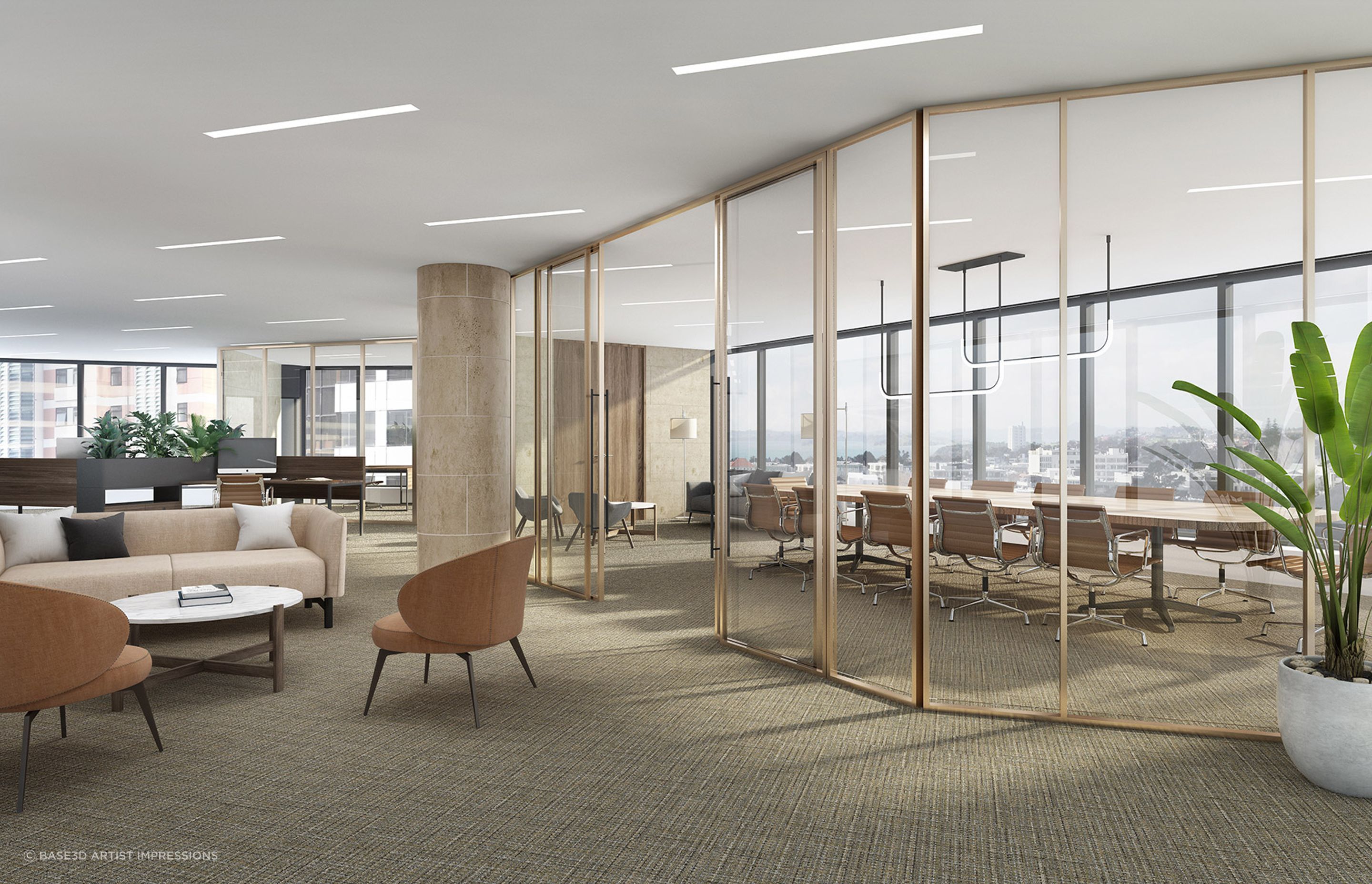 Office by BASE3D Artist Impressions | ArchiPro AU