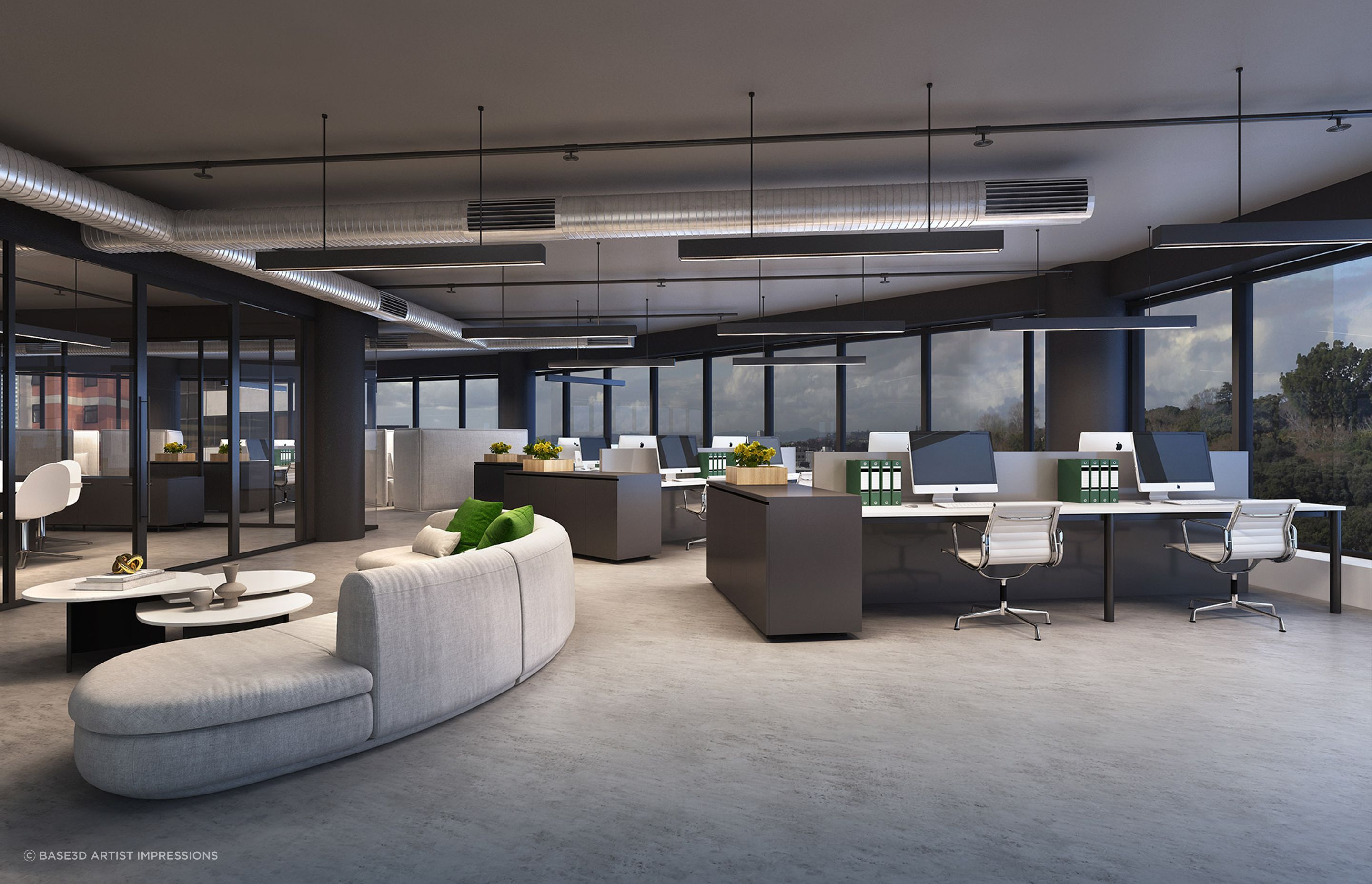 Office by BASE3D Artist Impressions | ArchiPro AU