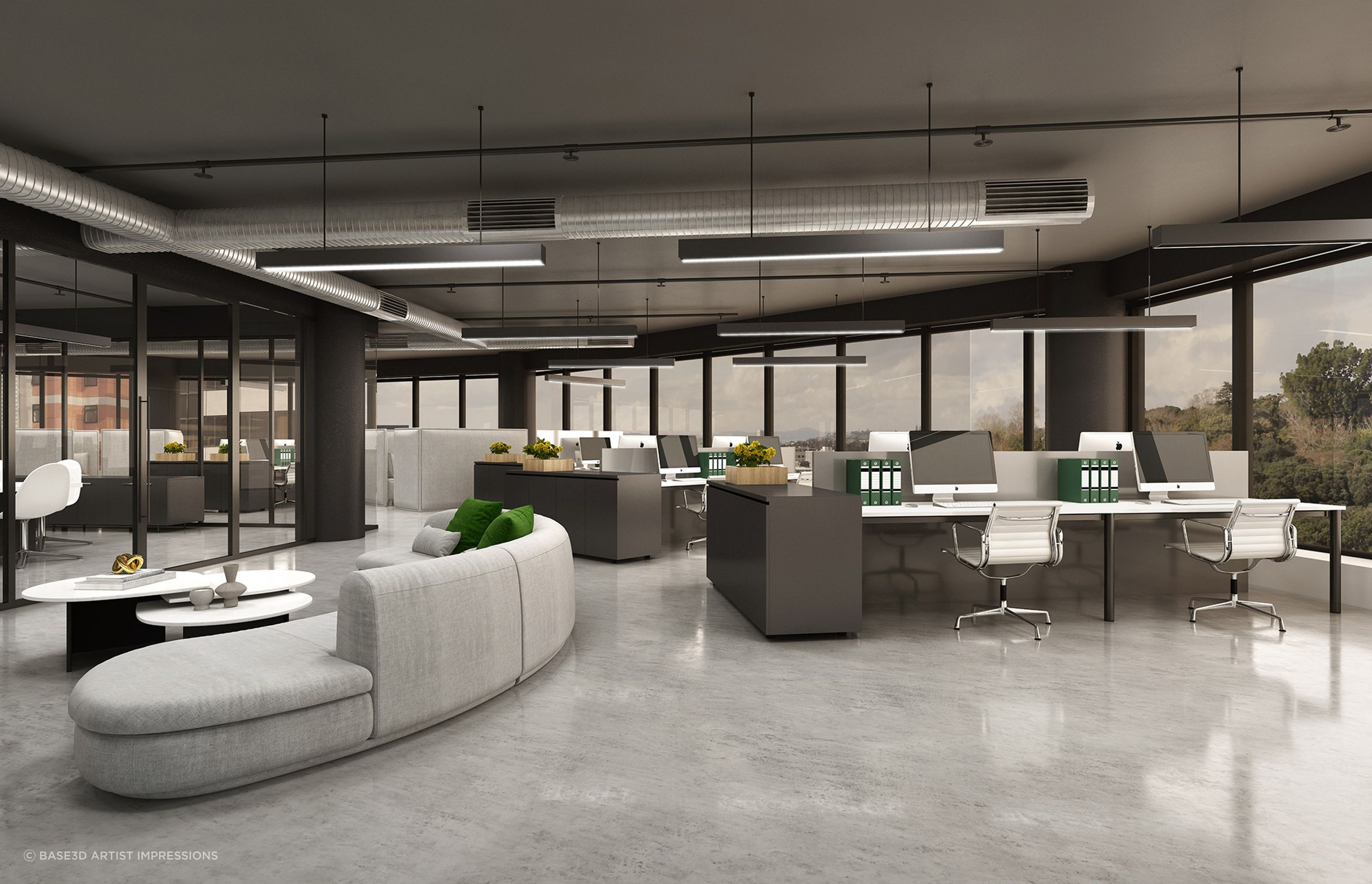 Office by BASE3D Artist Impressions | ArchiPro AU