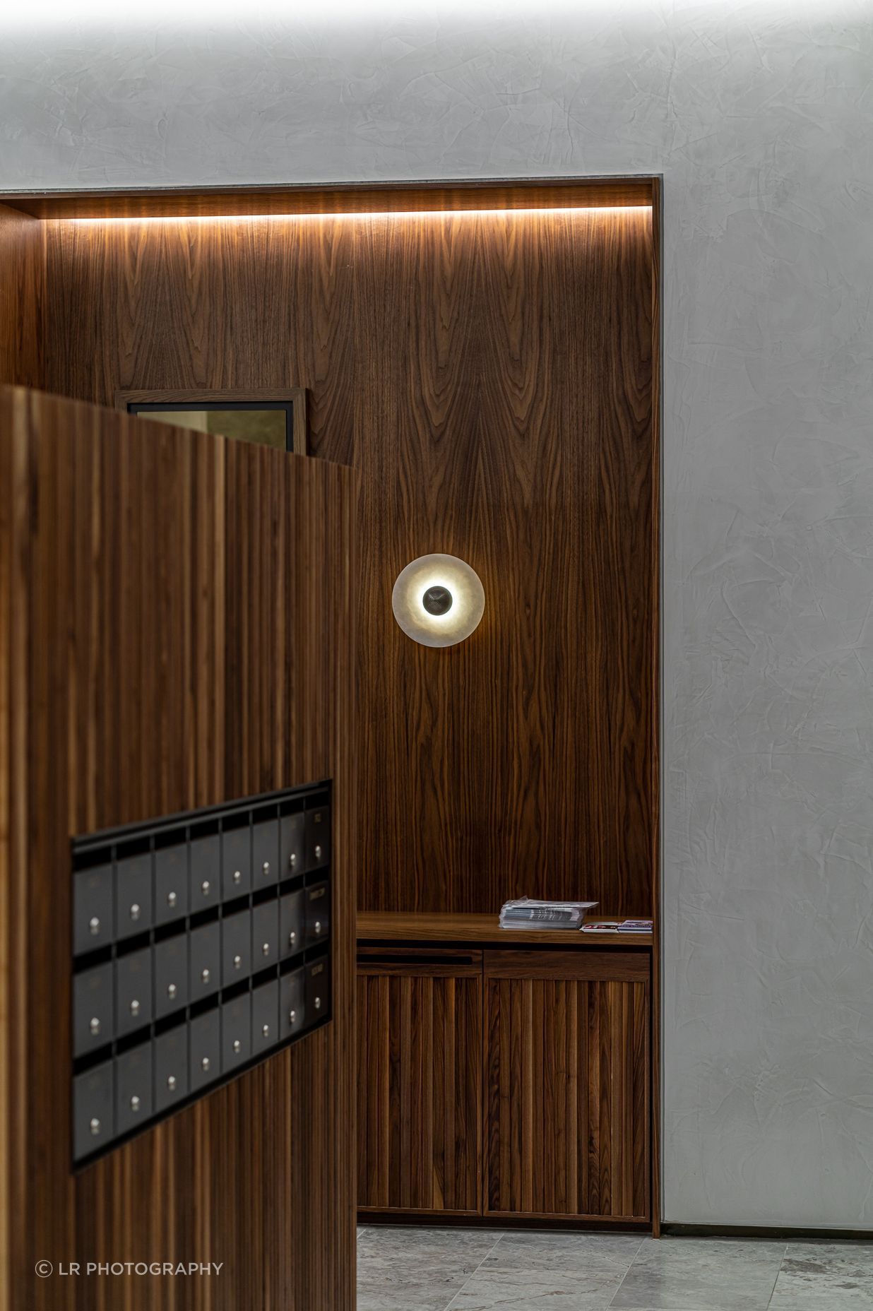 Collins Arch Lobby by Bishop Master Finishes | ArchiPro AU