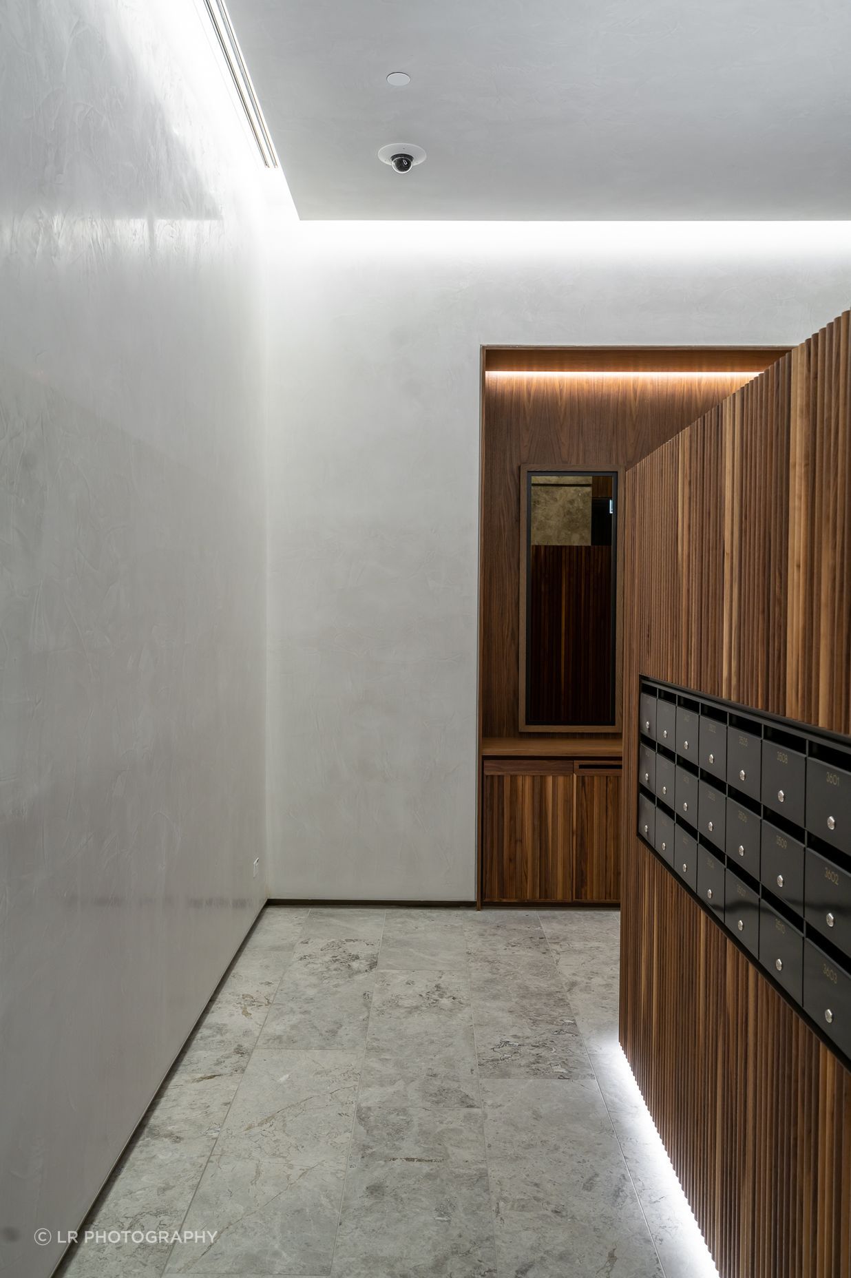 Collins Arch Lobby by Bishop Master Finishes | ArchiPro AU