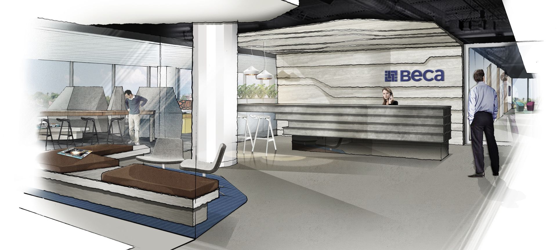 Beca Engineering Brisbane by Dasch Associates | ArchiPro AU