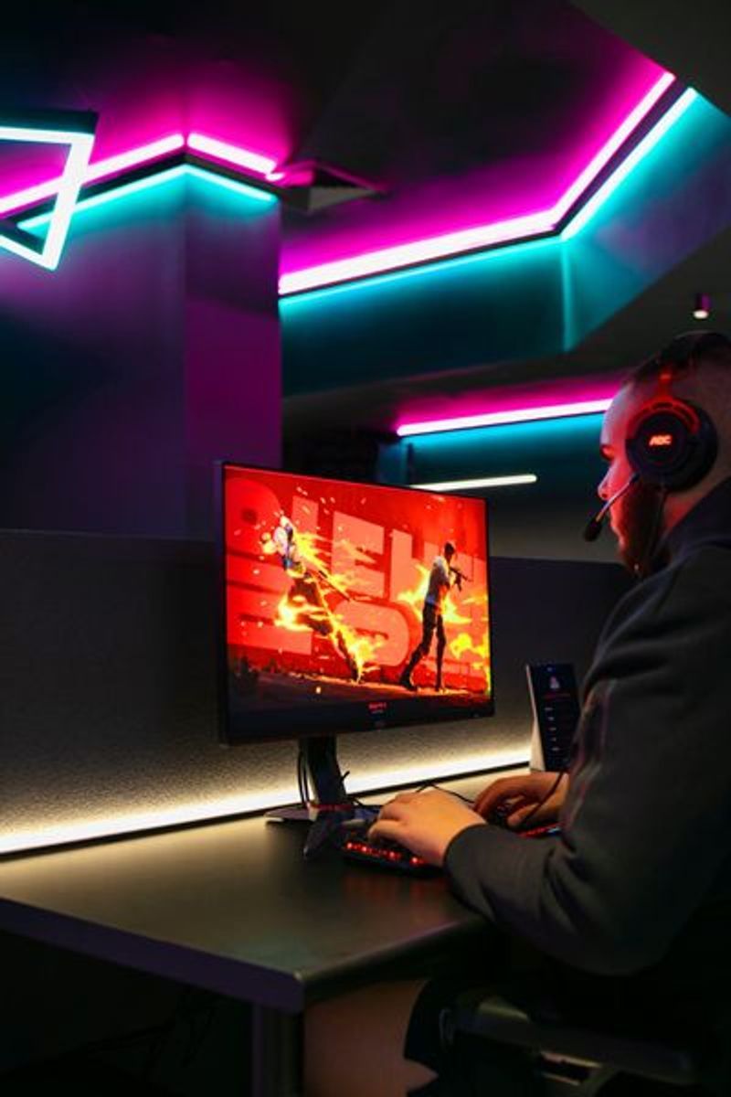 UTS Red Bull Gaming Centre by Colab Lighting | ArchiPro AU