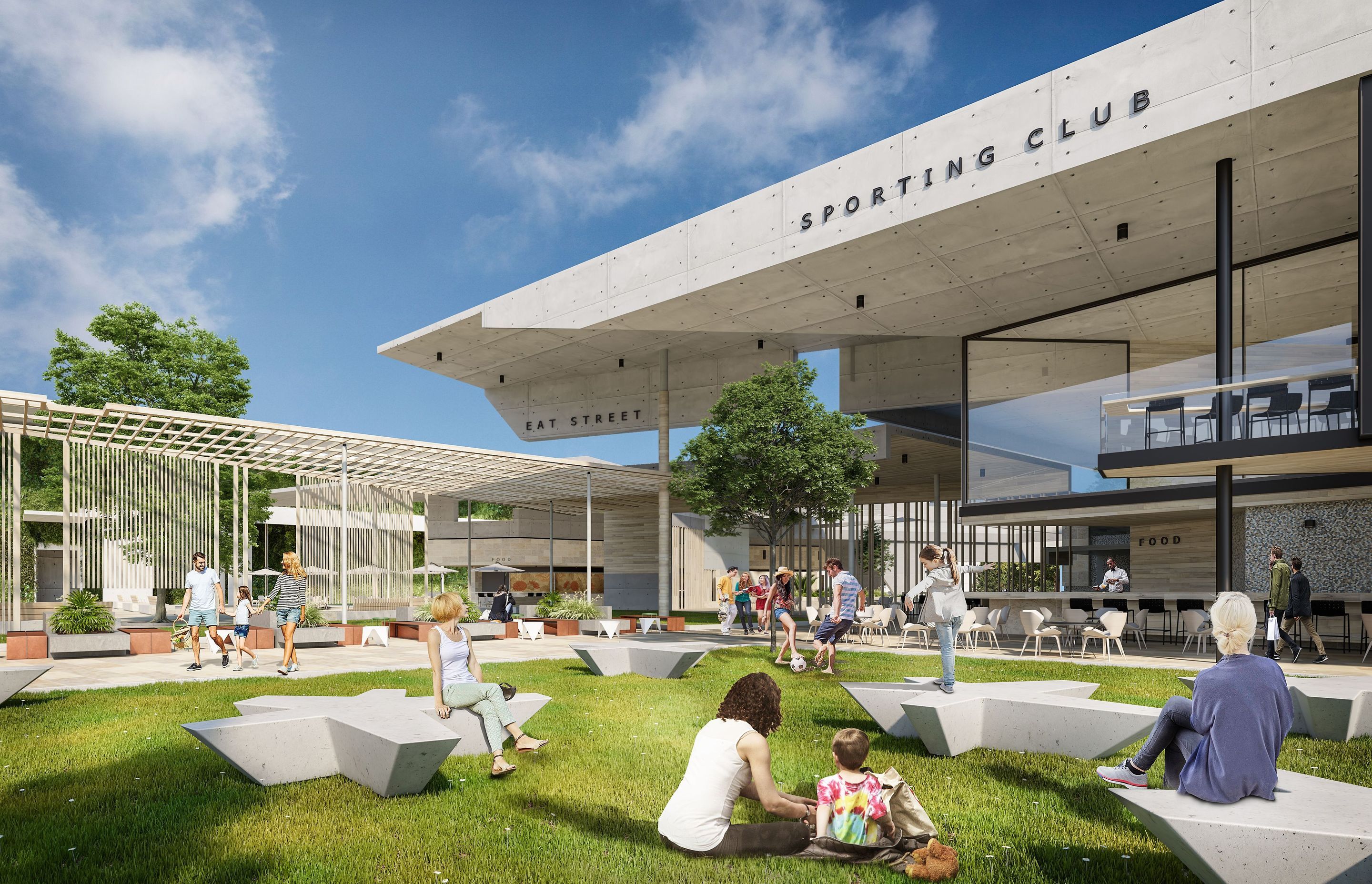 Hotel, Sporting and Entertainment Complex by BSPN Architecture ...