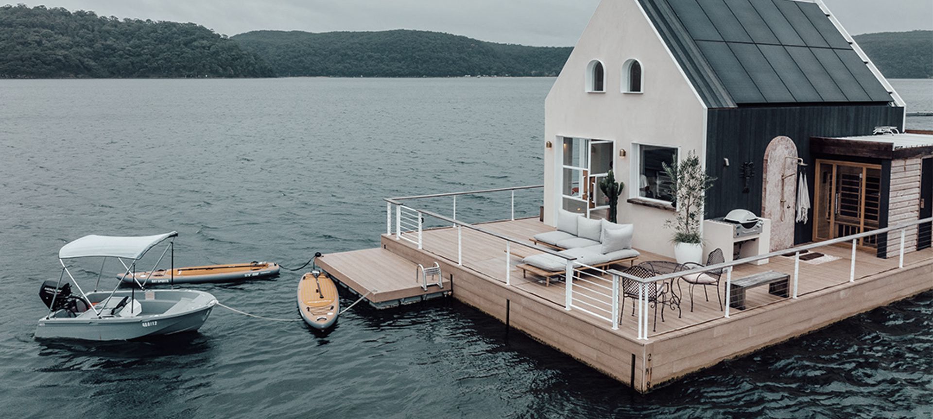 Luxury Floating Villa by Lilypad Palm Beach by Millboard Decking ...