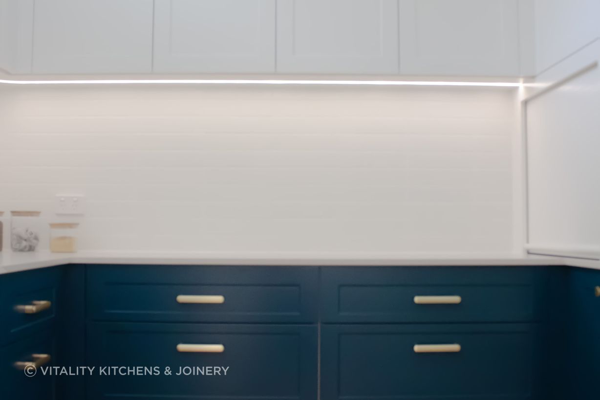 Curved Reeded Kitchen - Warrawee by Vitality Kitchens & Joinery ...