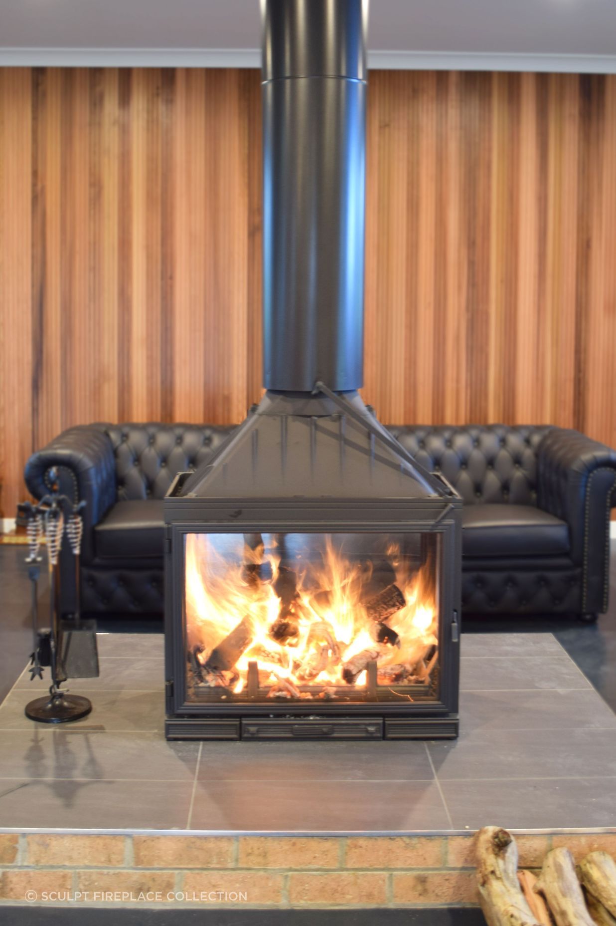 Mornington Clay Target Clubhouse by Sculpt Fireplace Collection ...