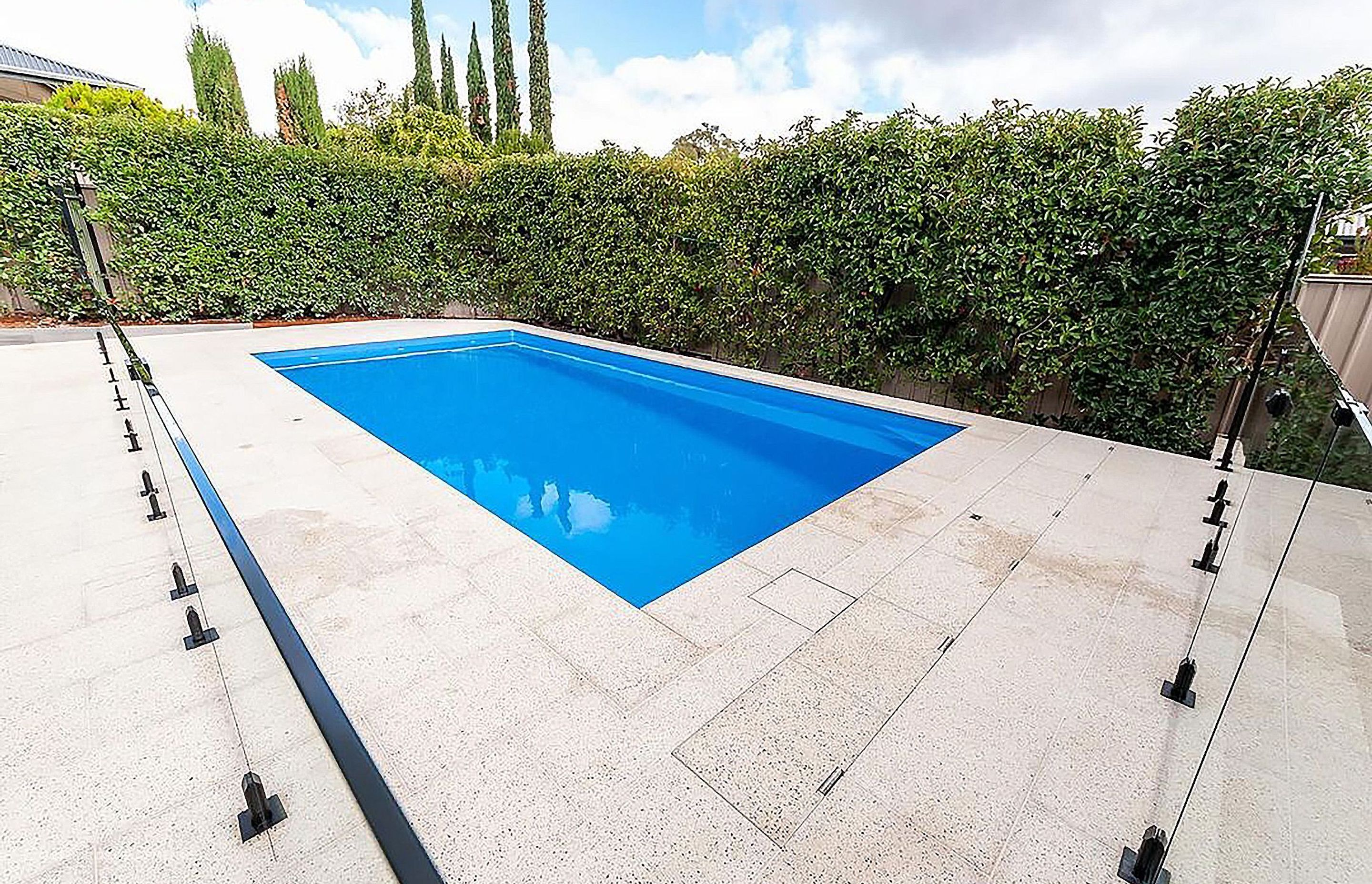 Simple and Stylish Aussie UnderCover concealed pool cover by Aussie ...