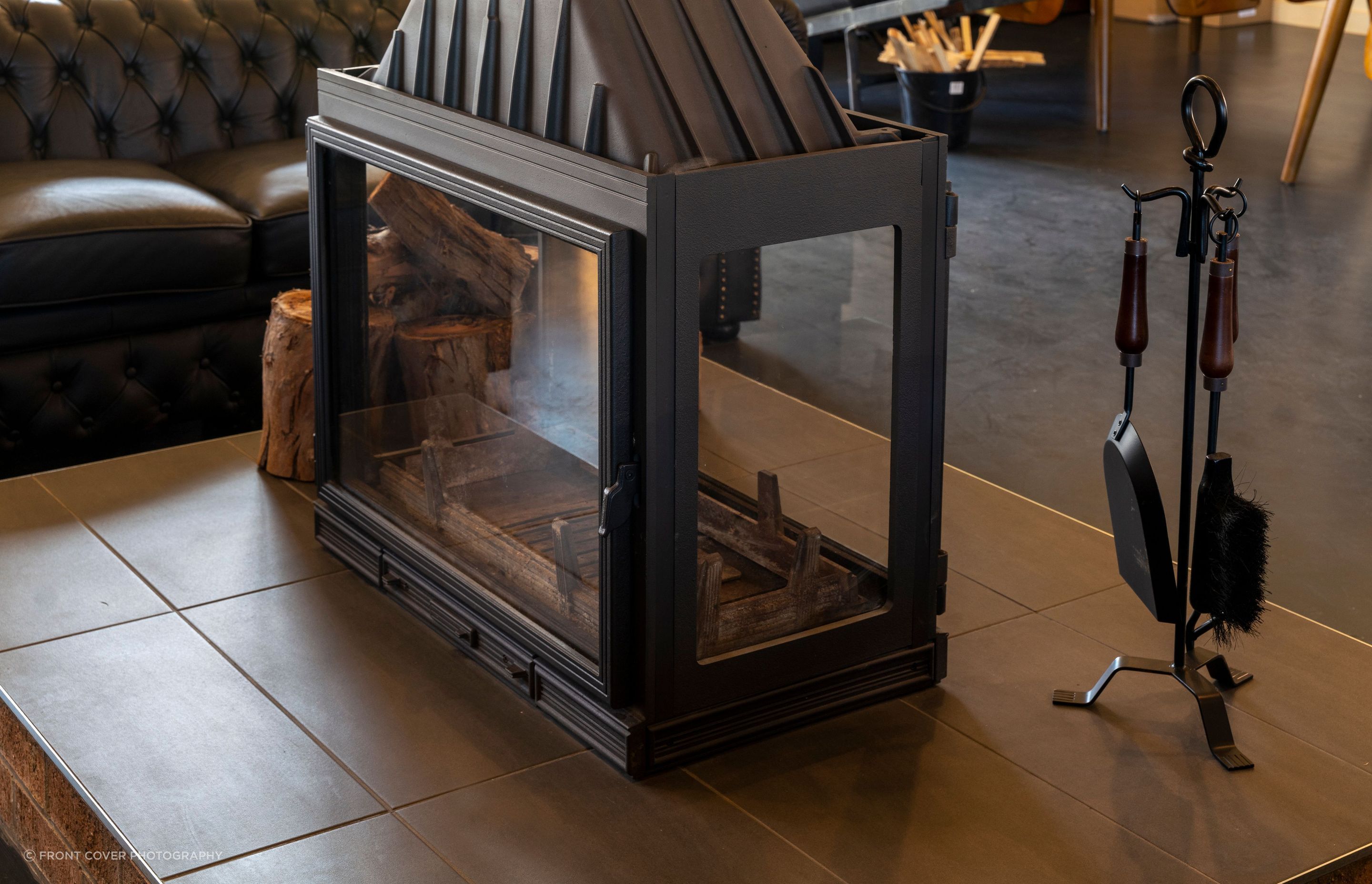 Mornington Clay Target Clubhouse by Sculpt Fireplace Collection | ArchiPro AU