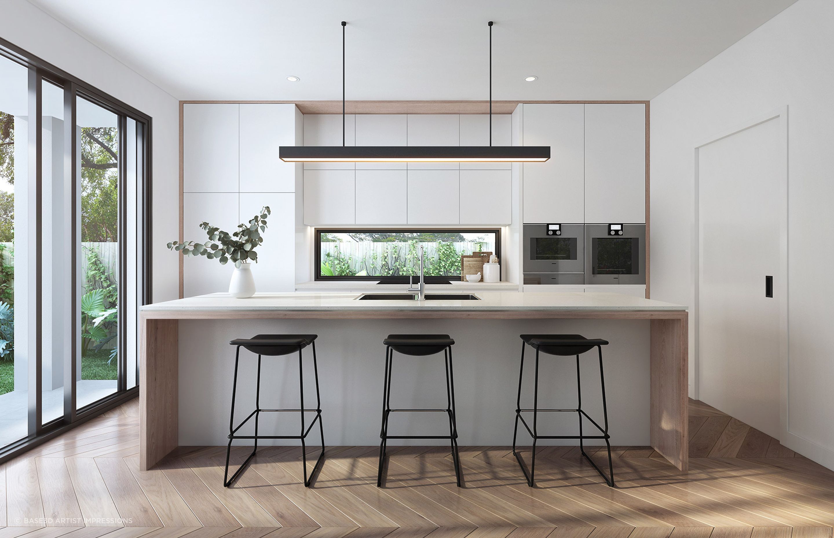 Kitchen by BASE3D Artist Impressions | ArchiPro AU