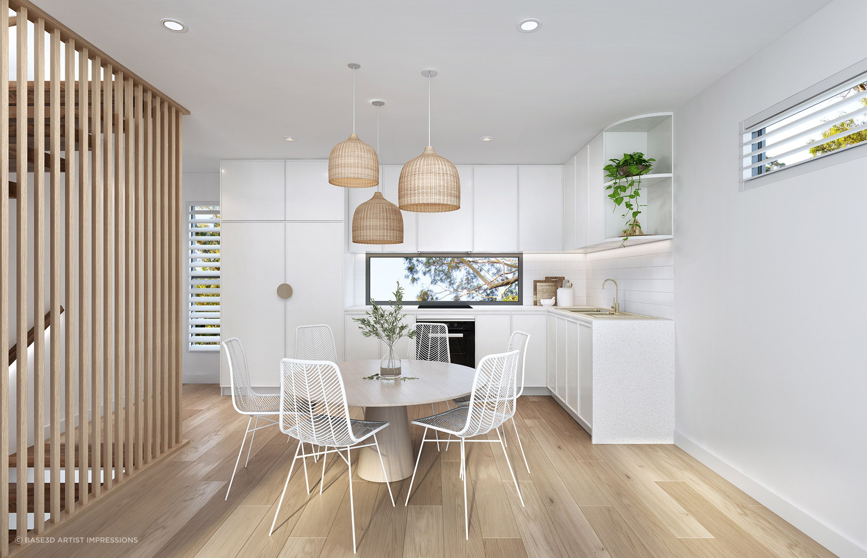 Kitchen by BASE3D Artist Impressions | ArchiPro AU