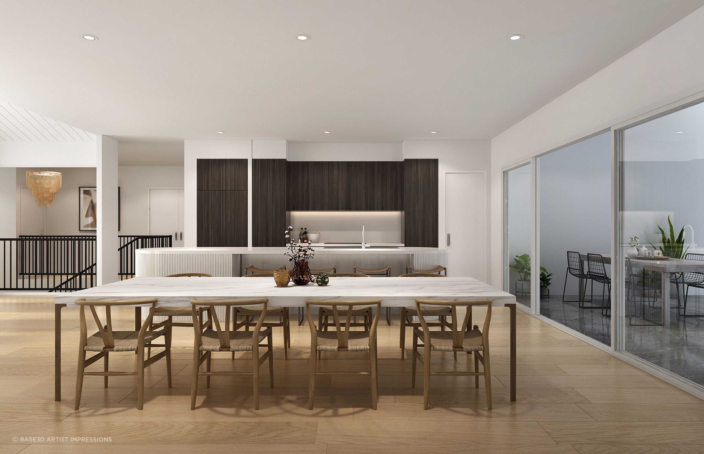 Kitchen by BASE3D Artist Impressions | ArchiPro AU