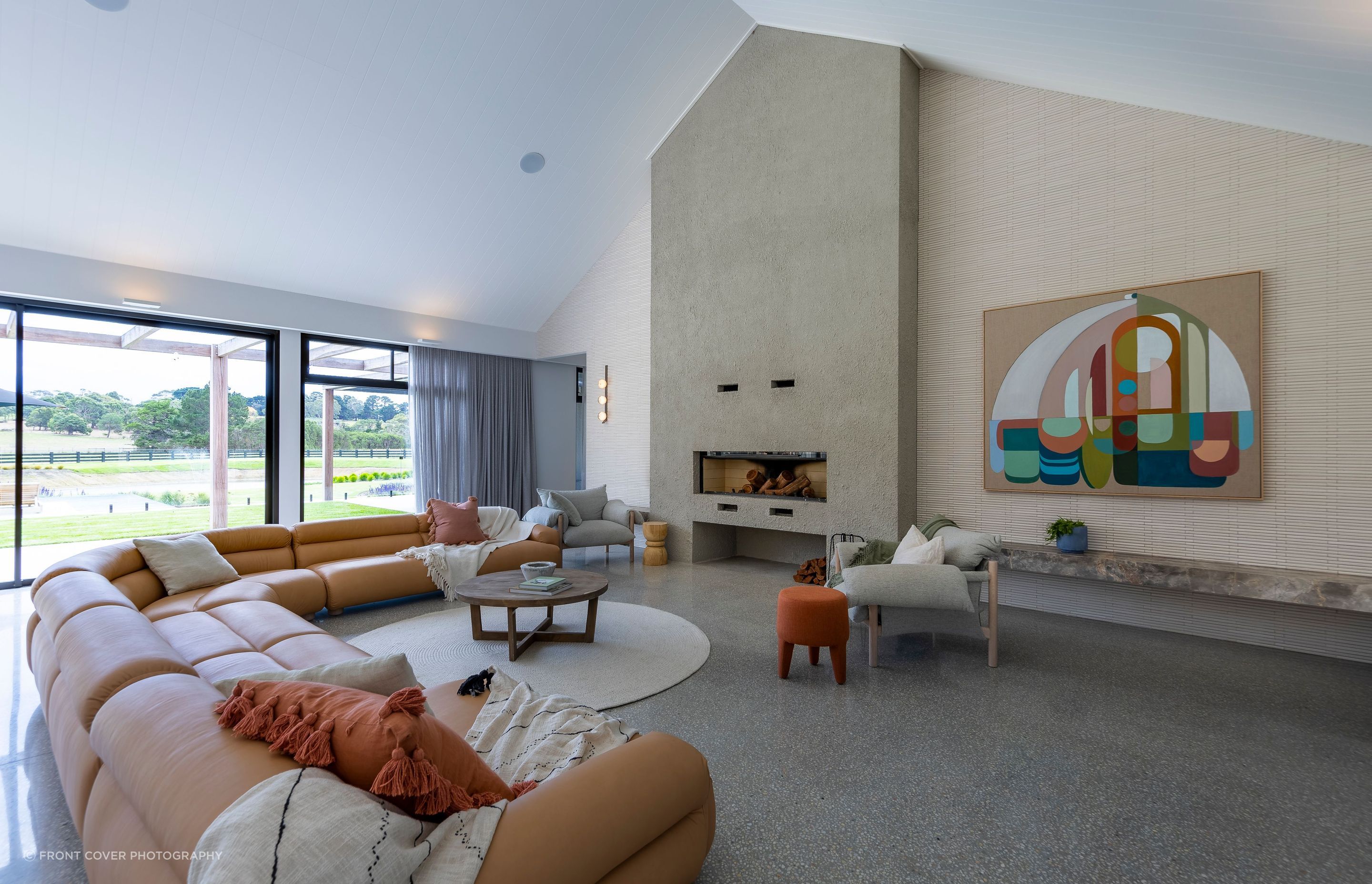 Merricks Farmhouse by Sculpt Fireplace Collection | ArchiPro AU