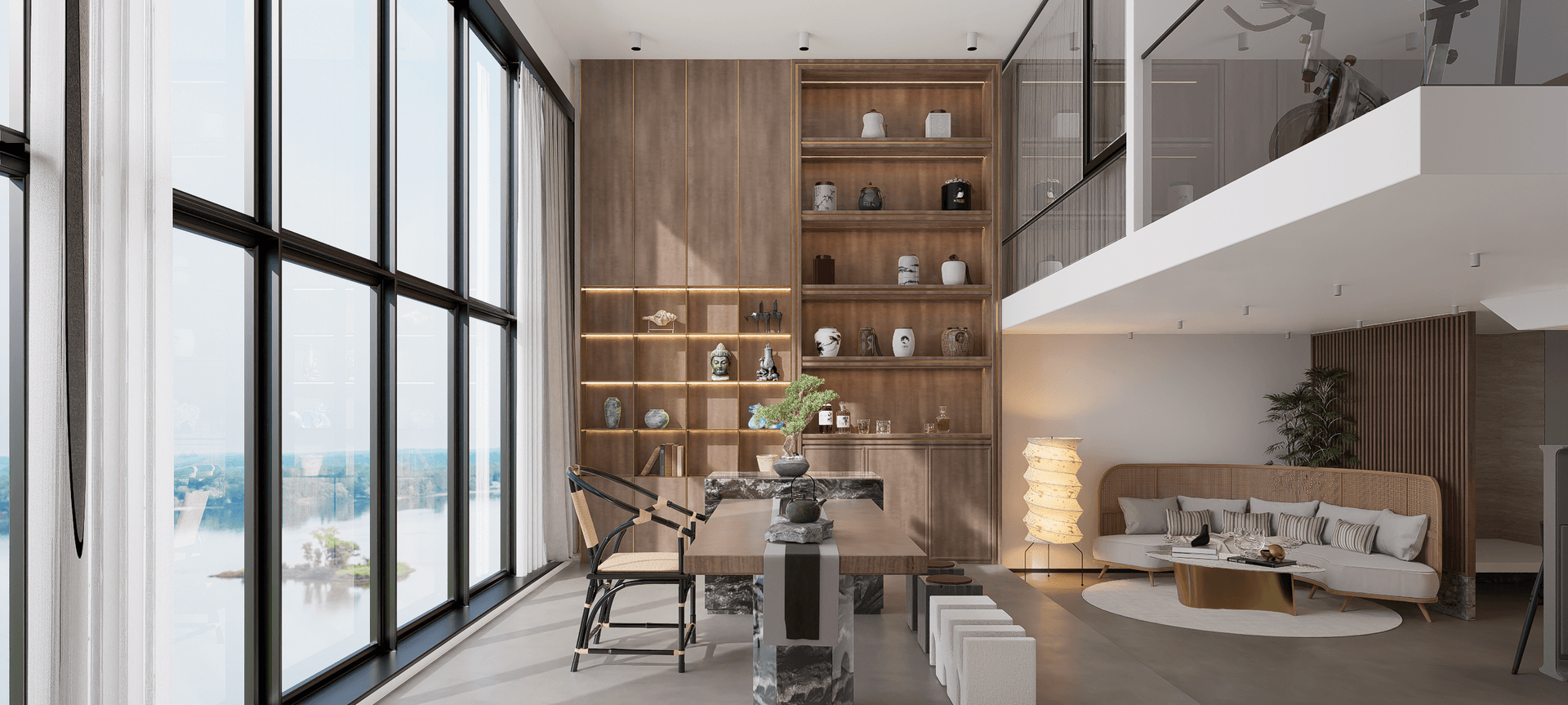 Double Height Living Room by Beaches Custom Architecture | ArchiPro AU