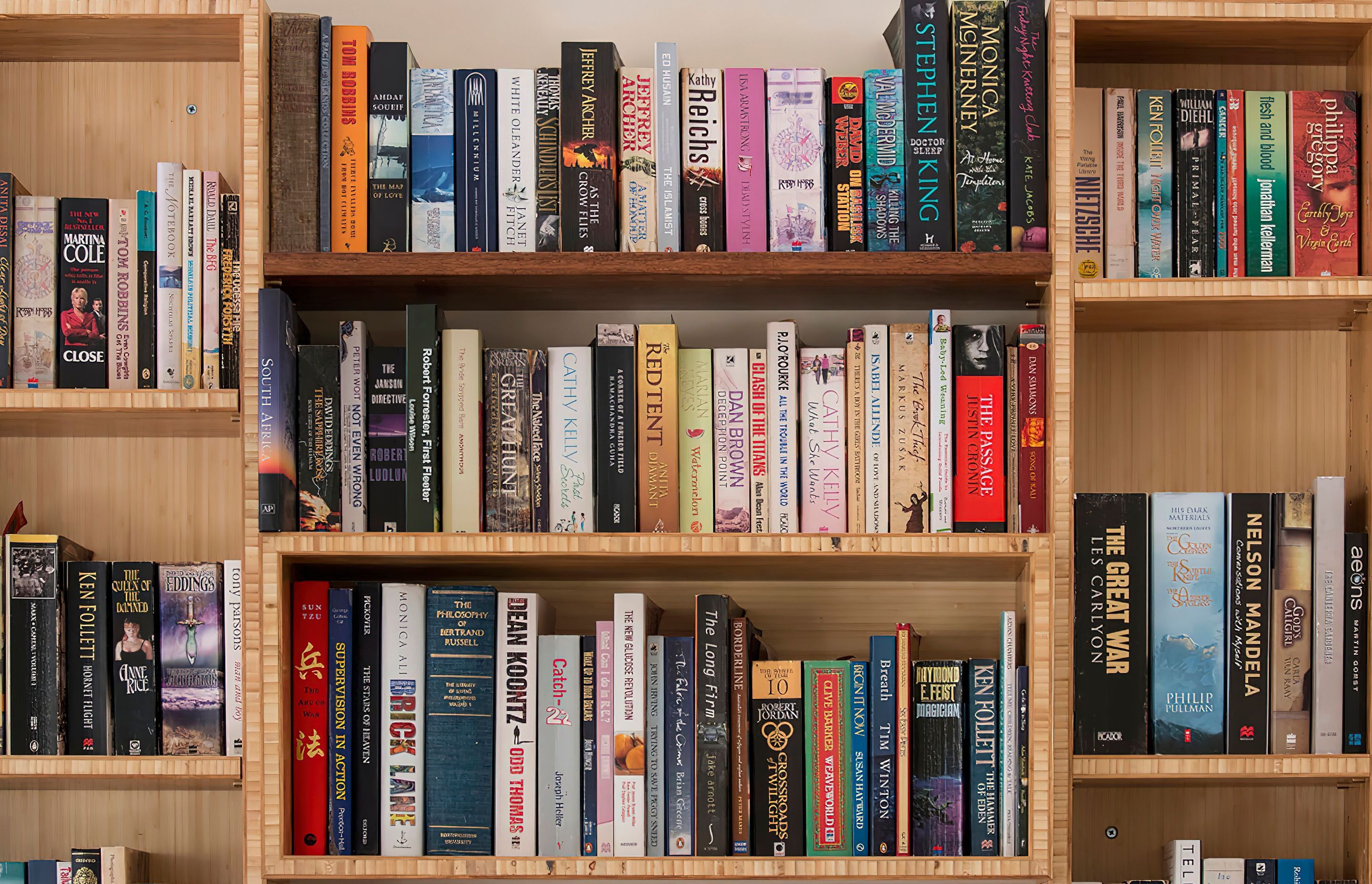 Quirky Bamboo Bookshelves by Select Custom Joinery | ArchiPro AU