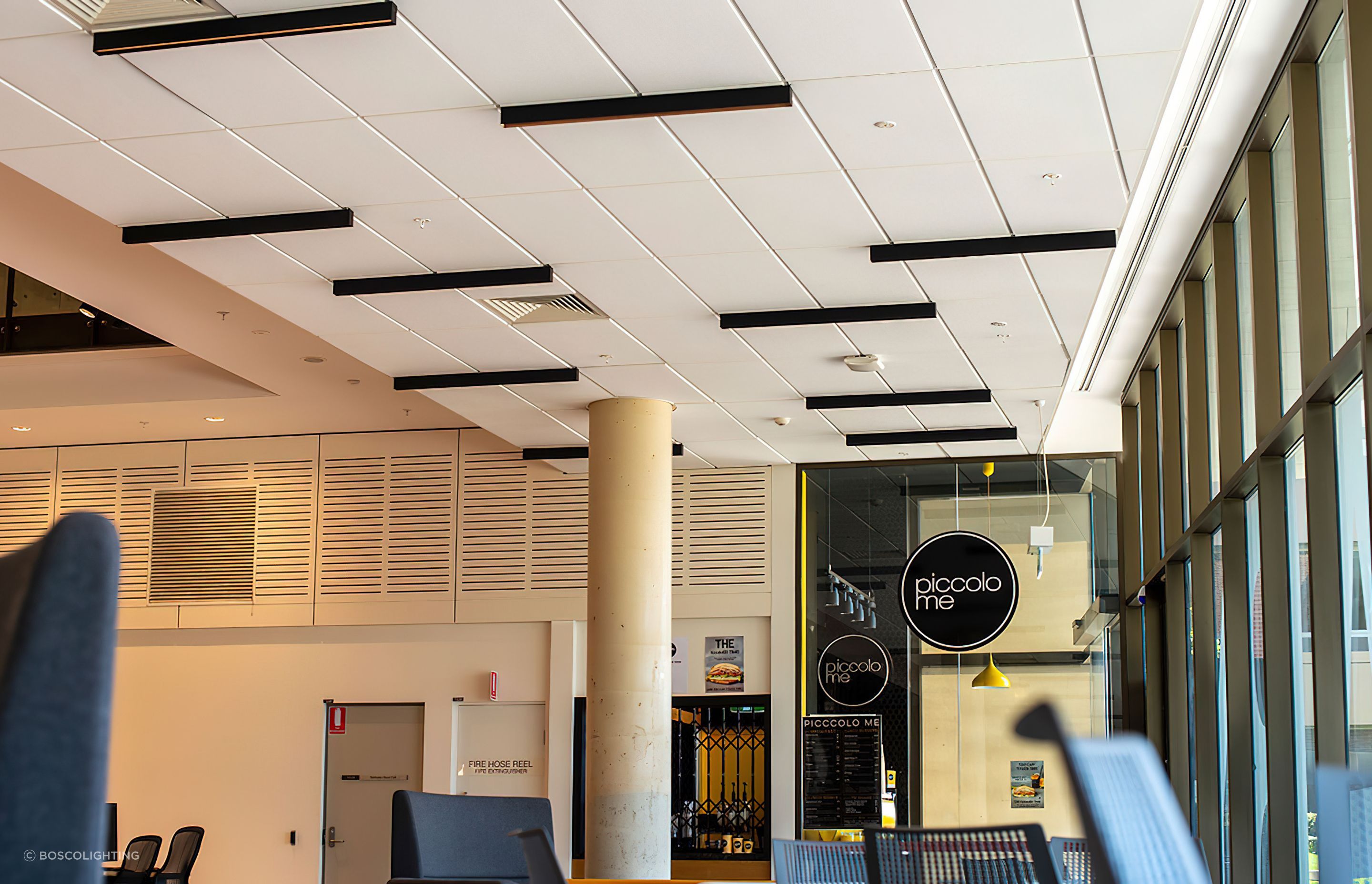 WSU Library Entrance Lighting by BoscoLighting | ArchiPro AU