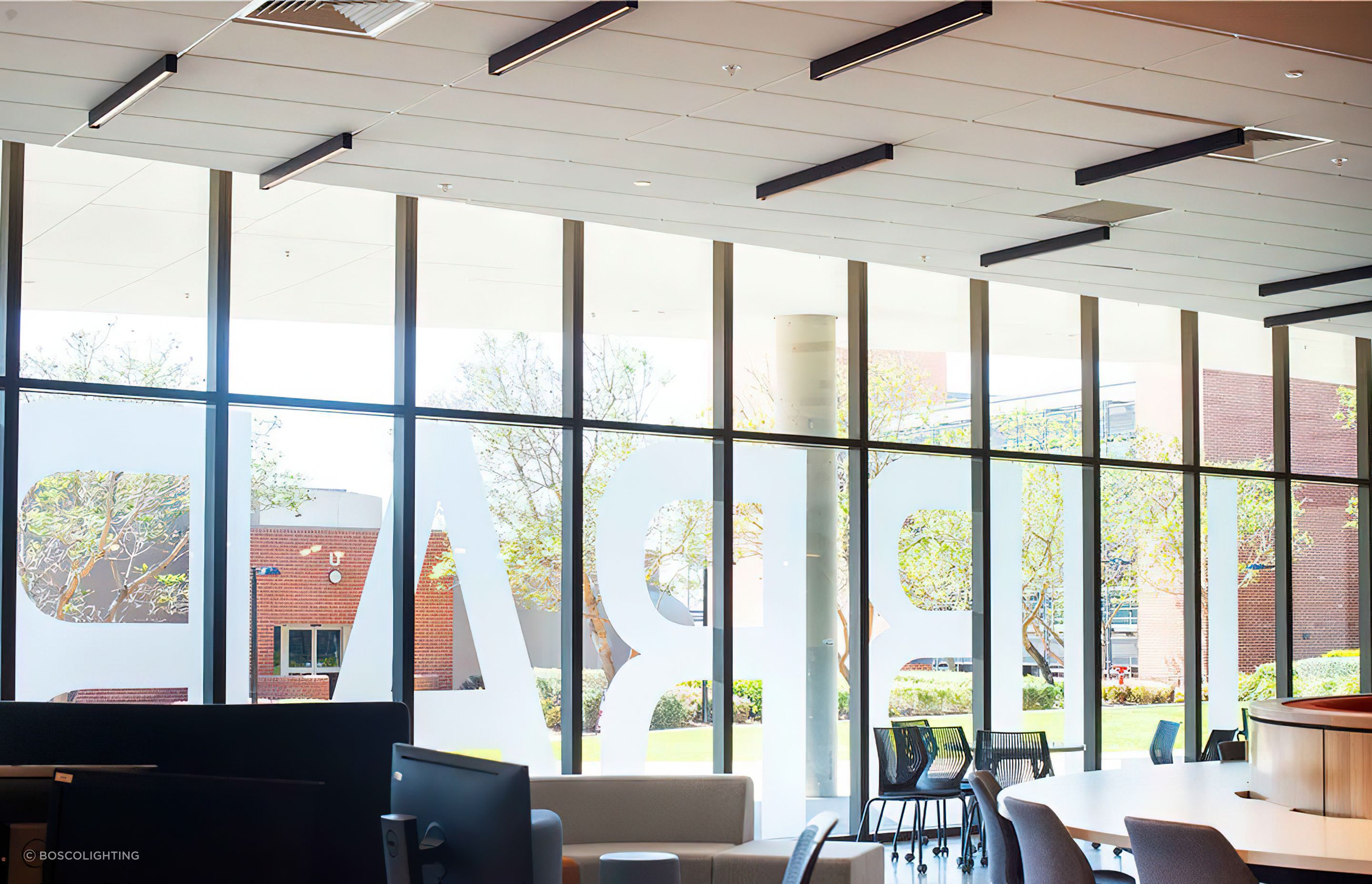 WSU Library Entrance Lighting by BoscoLighting | ArchiPro AU