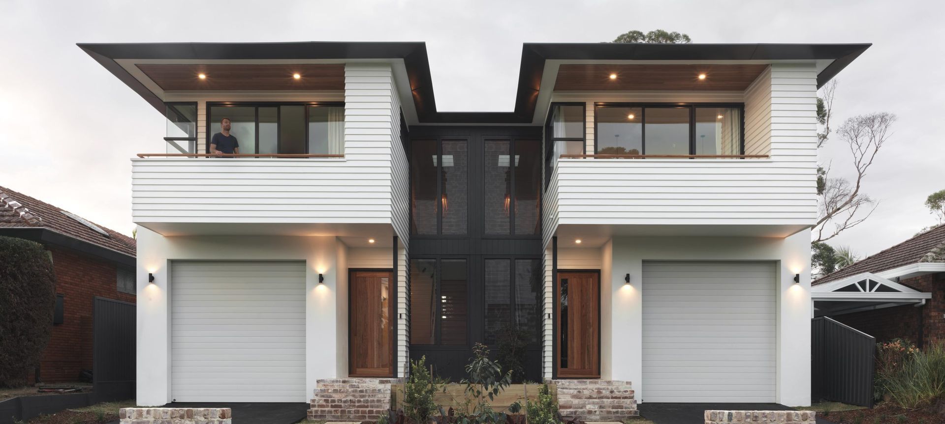 Contemporary Gymea Bay Duplex by Shire Building Design | ArchiPro AU
