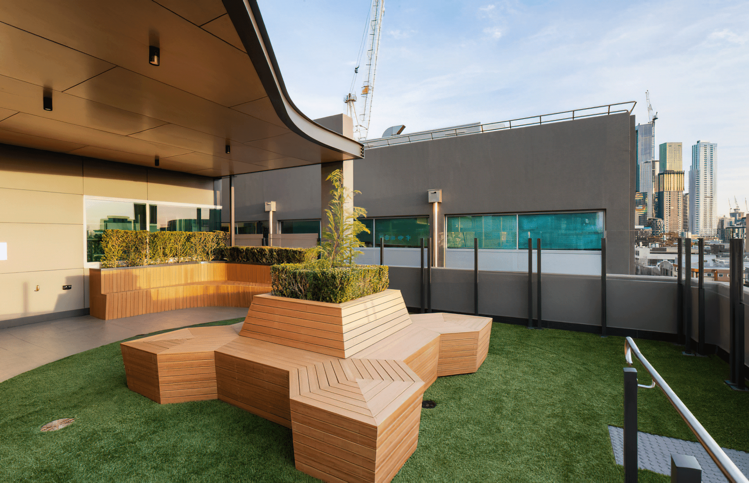 Royal Dental Hospital - Roof Top Terrace by Technik Construction ...
