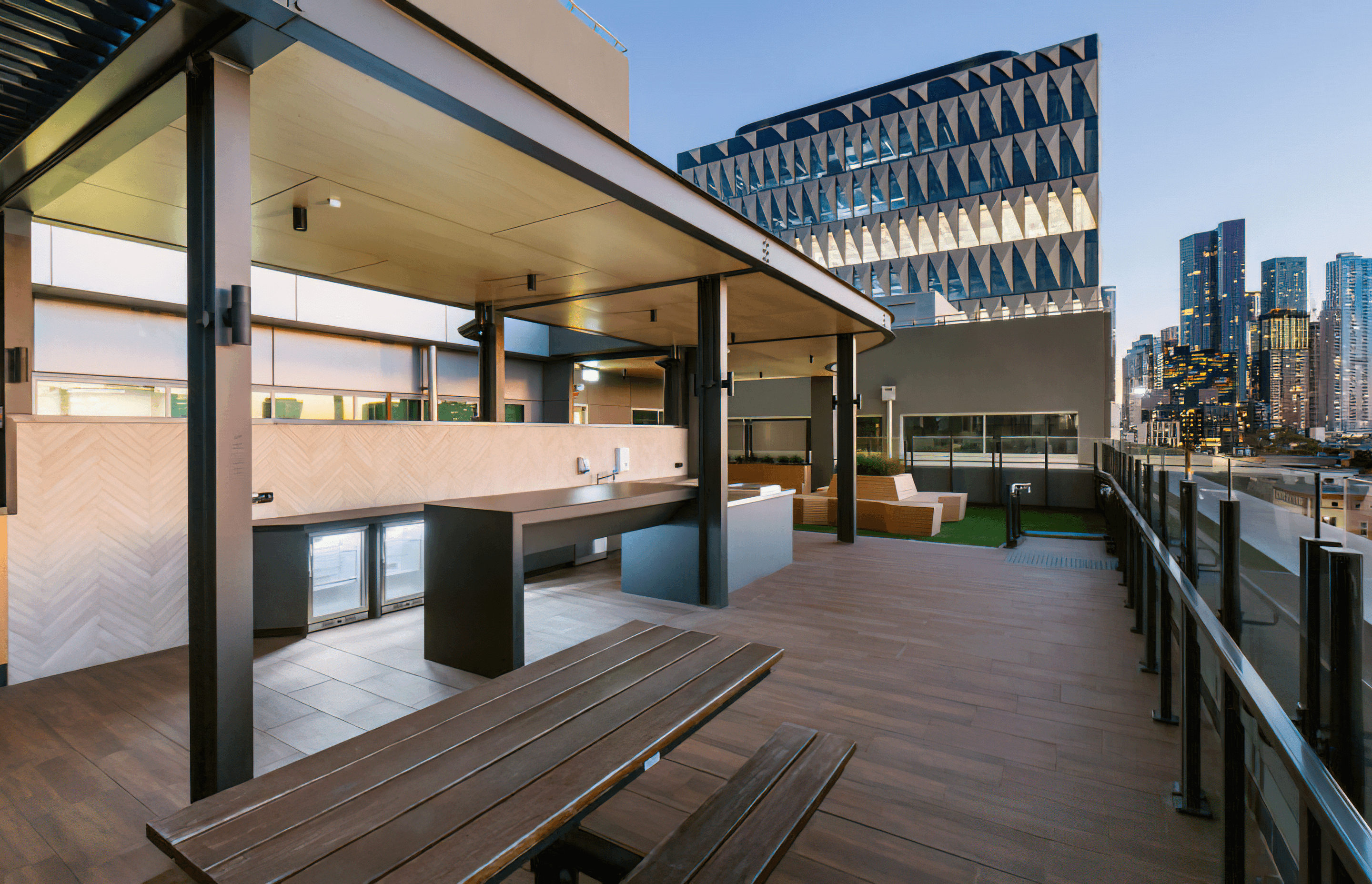 Royal Dental Hospital - Roof Top Terrace by Technik Construction ...