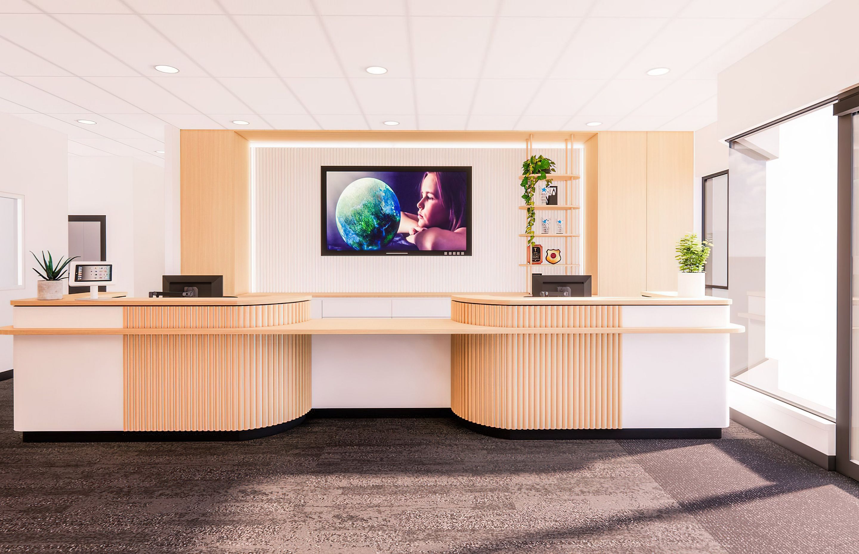 Primary School Reception Area by Hosking Interior Design | ArchiPro AU