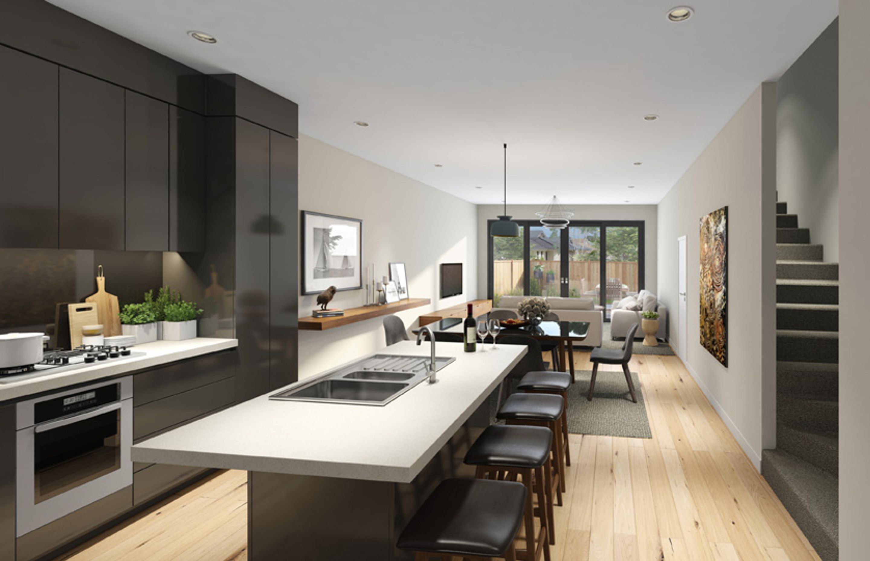 Abode Townhouses by Space Design Architecture | ArchiPro AU