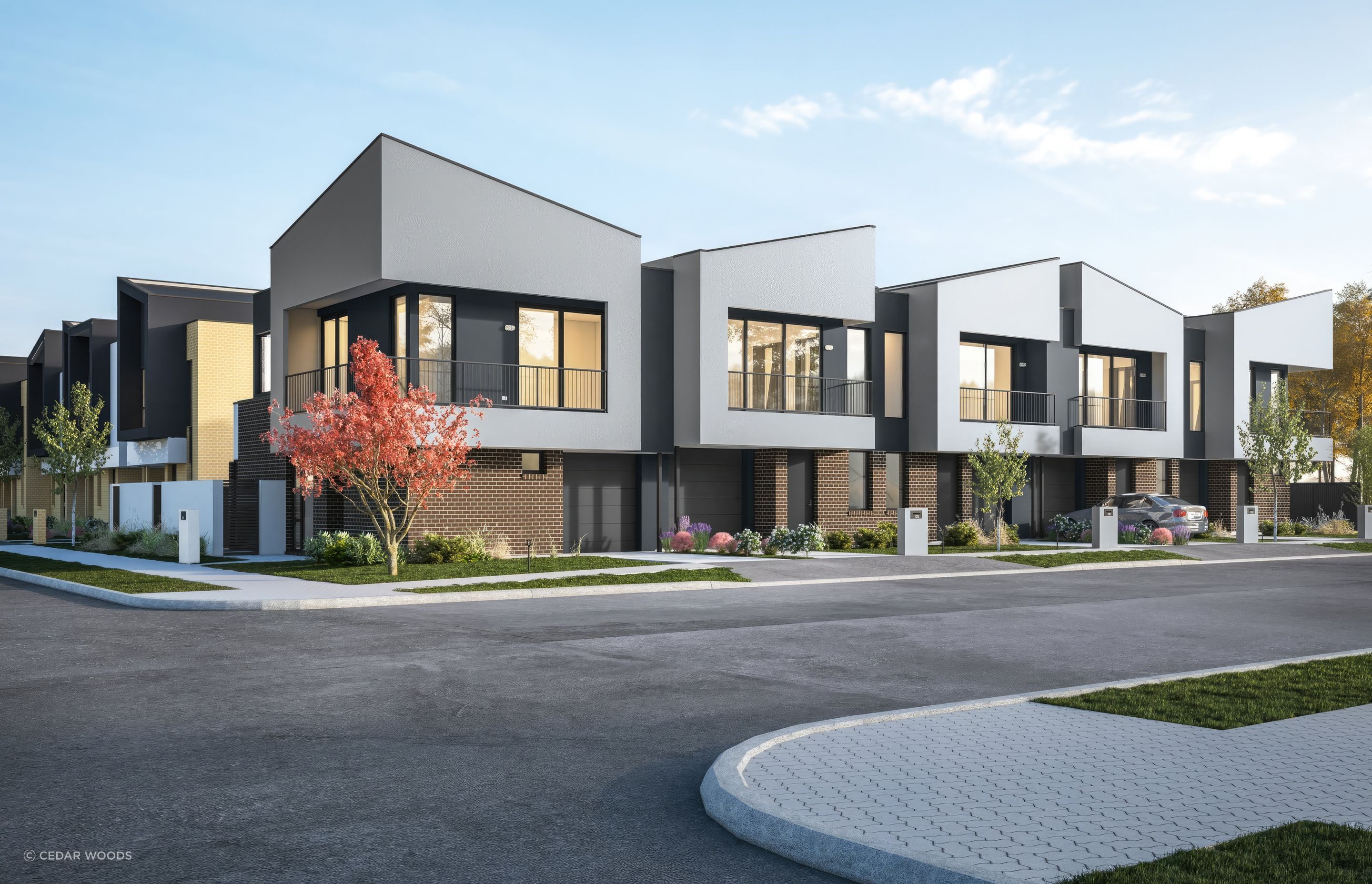 Fletcher's Slip Townhouses by Shape Architects | ArchiPro AU