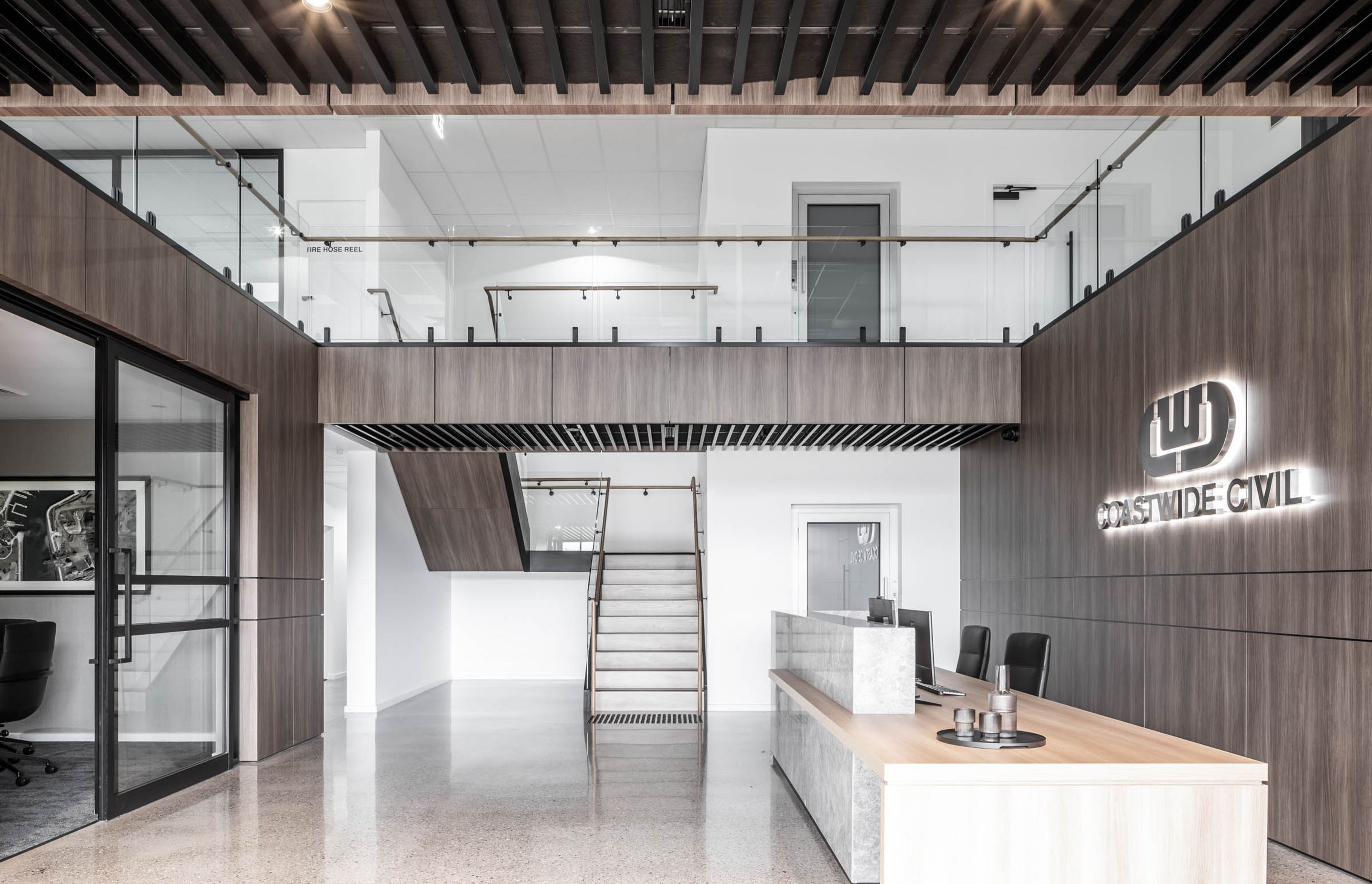 Coastal Wide Civil Offices by Tameka Moffat Designs | ArchiPro AU