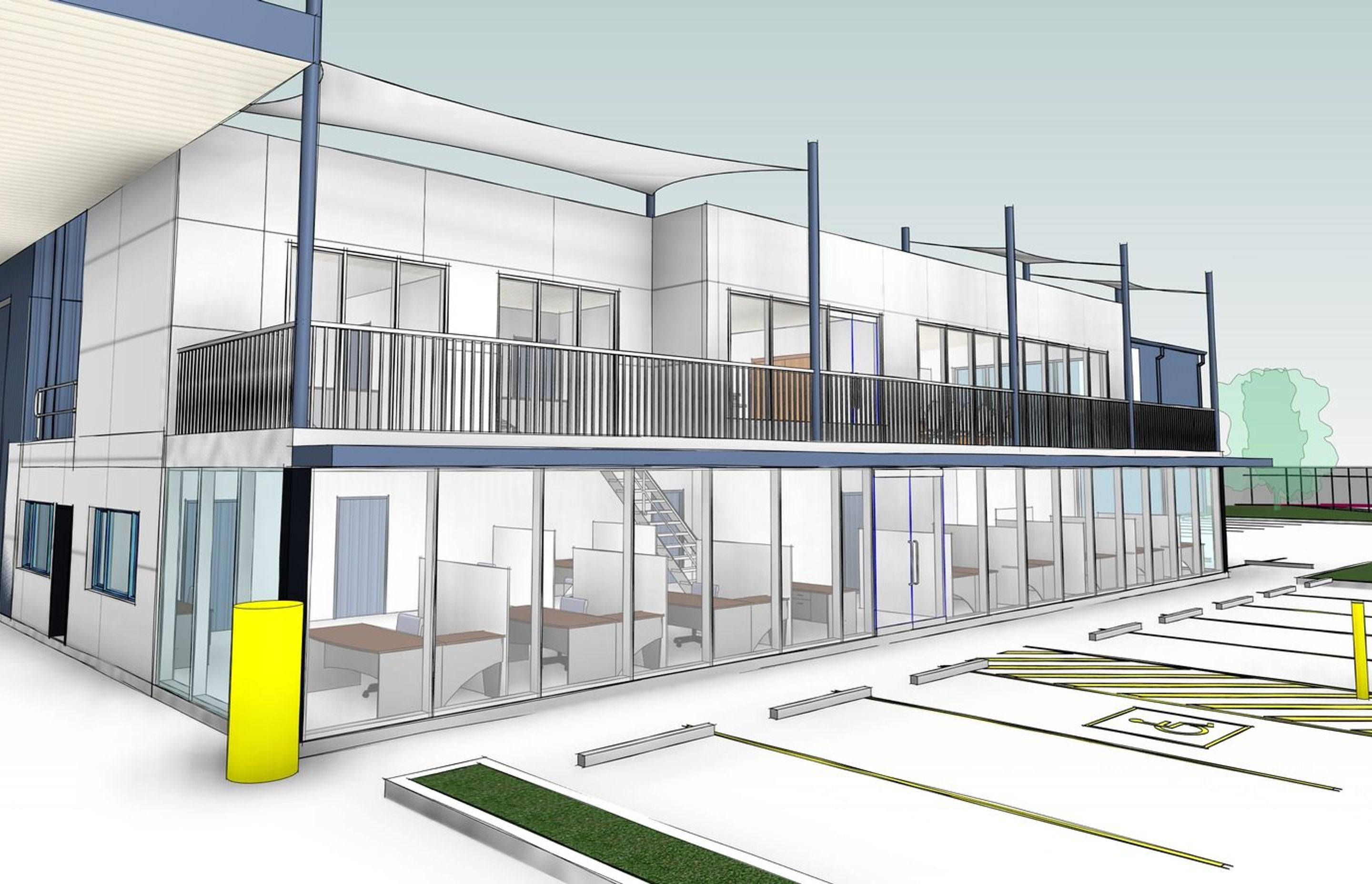 Hexham Office by Oasis Building Design Pty Ltd | ArchiPro AU