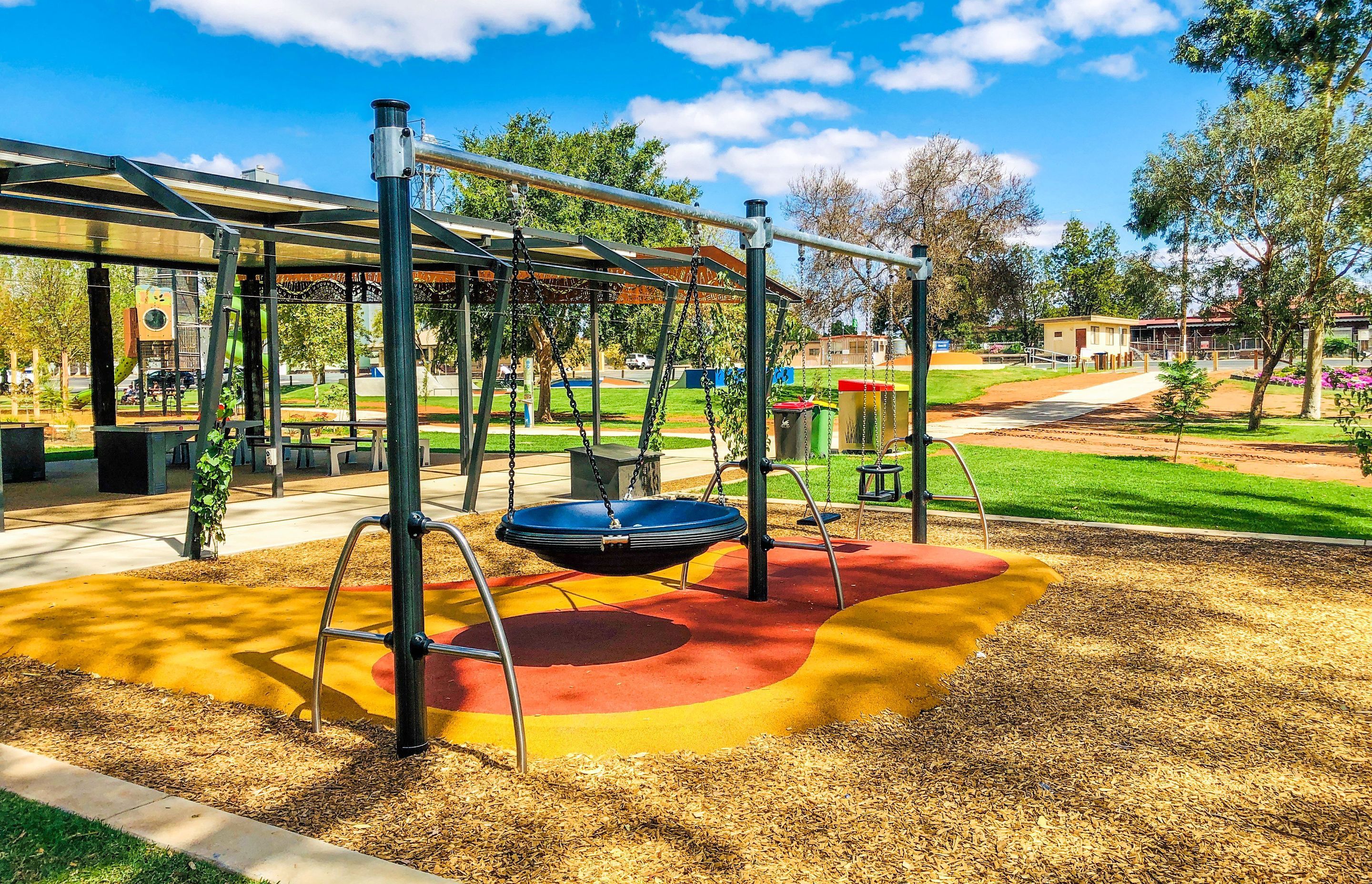 Swan Hill Riverside Adventure Playground by Thomson Hay Landscape ...
