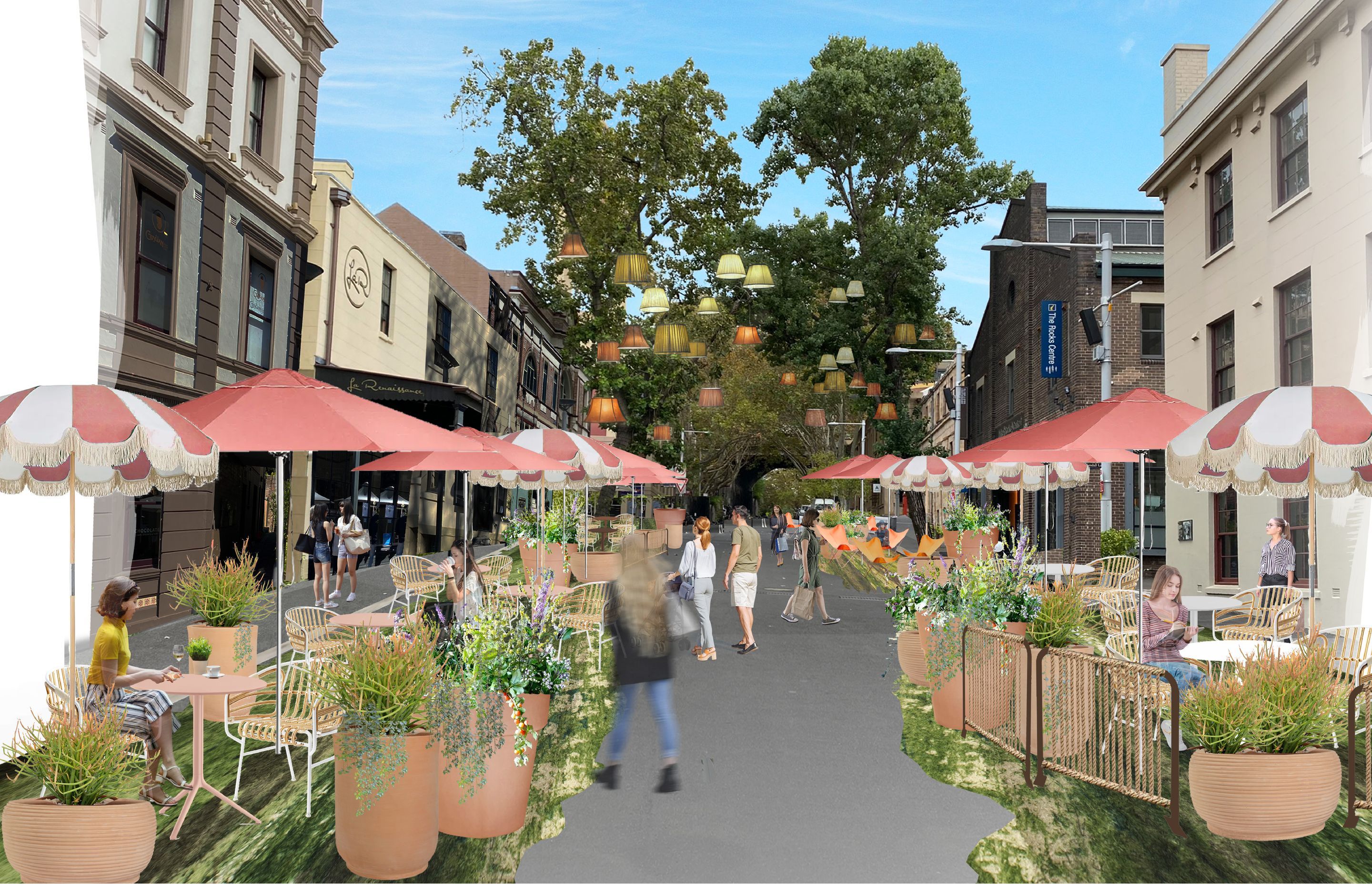 Jack Mundey Place & George Street Activation, The Rocks by Edge ...