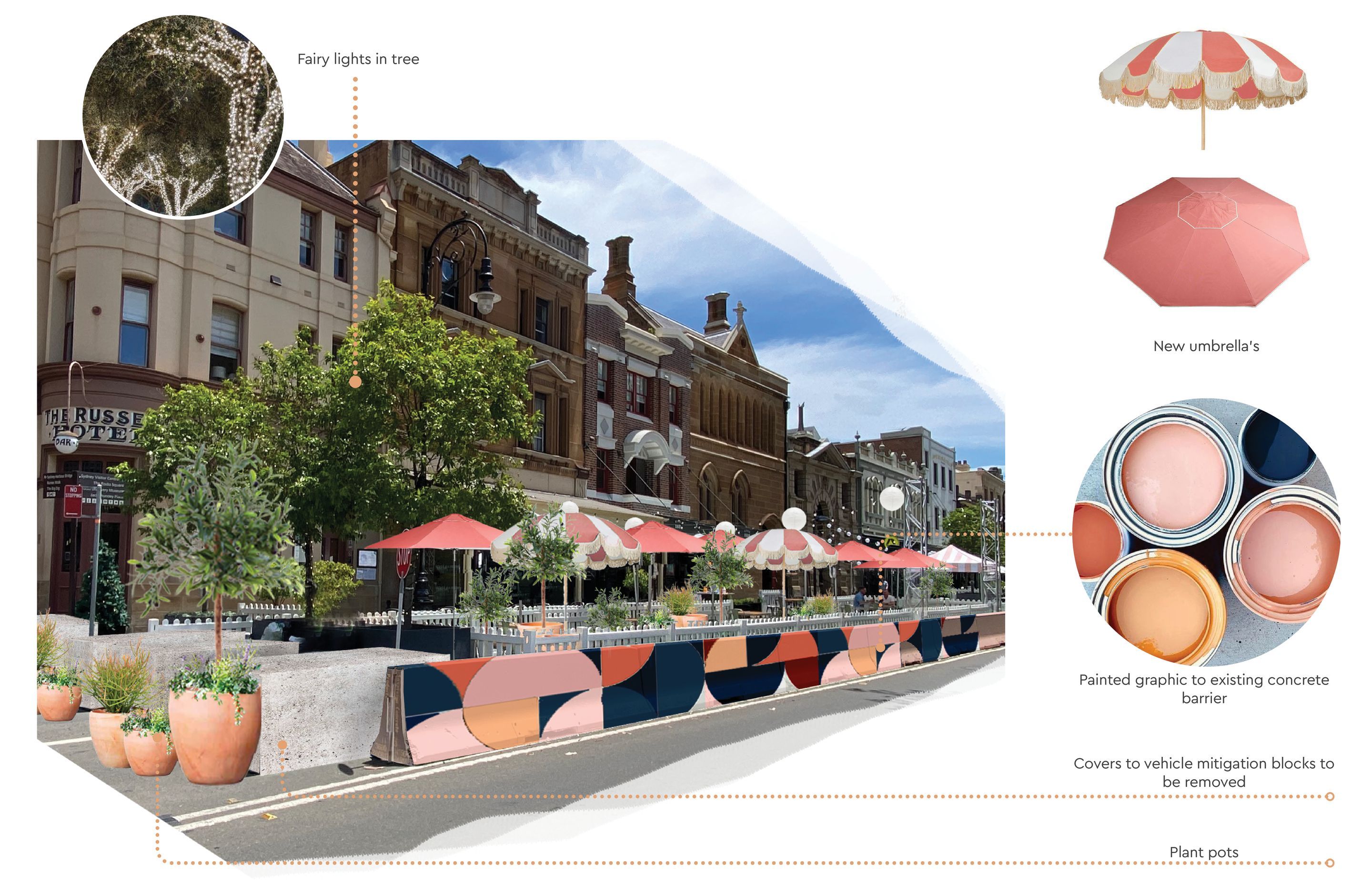 Jack Mundey Place & George Street Activation, The Rocks by Edge ...