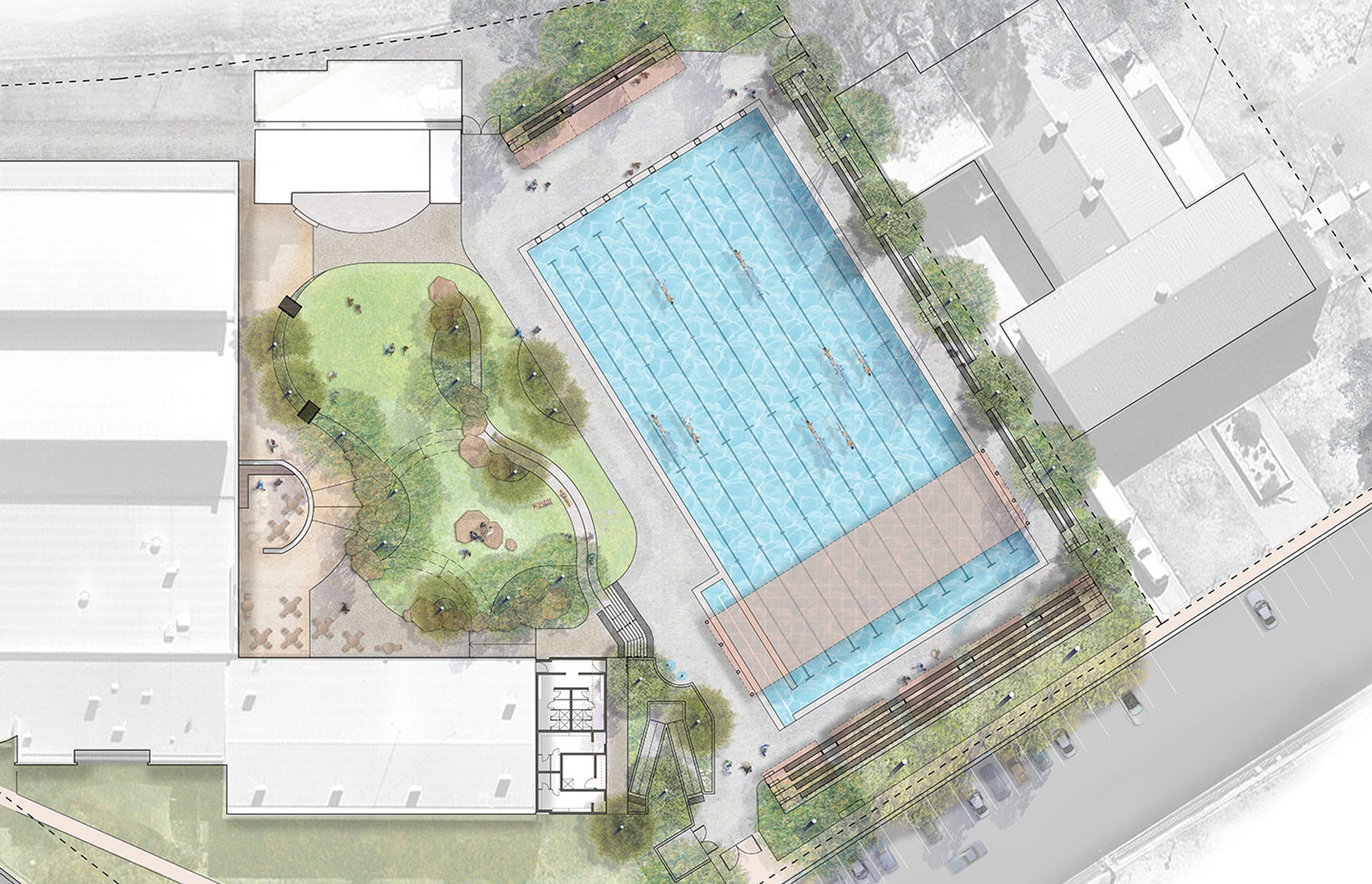 Griffith Regional Aquatic Centre by Xeriscapes | ArchiPro AU